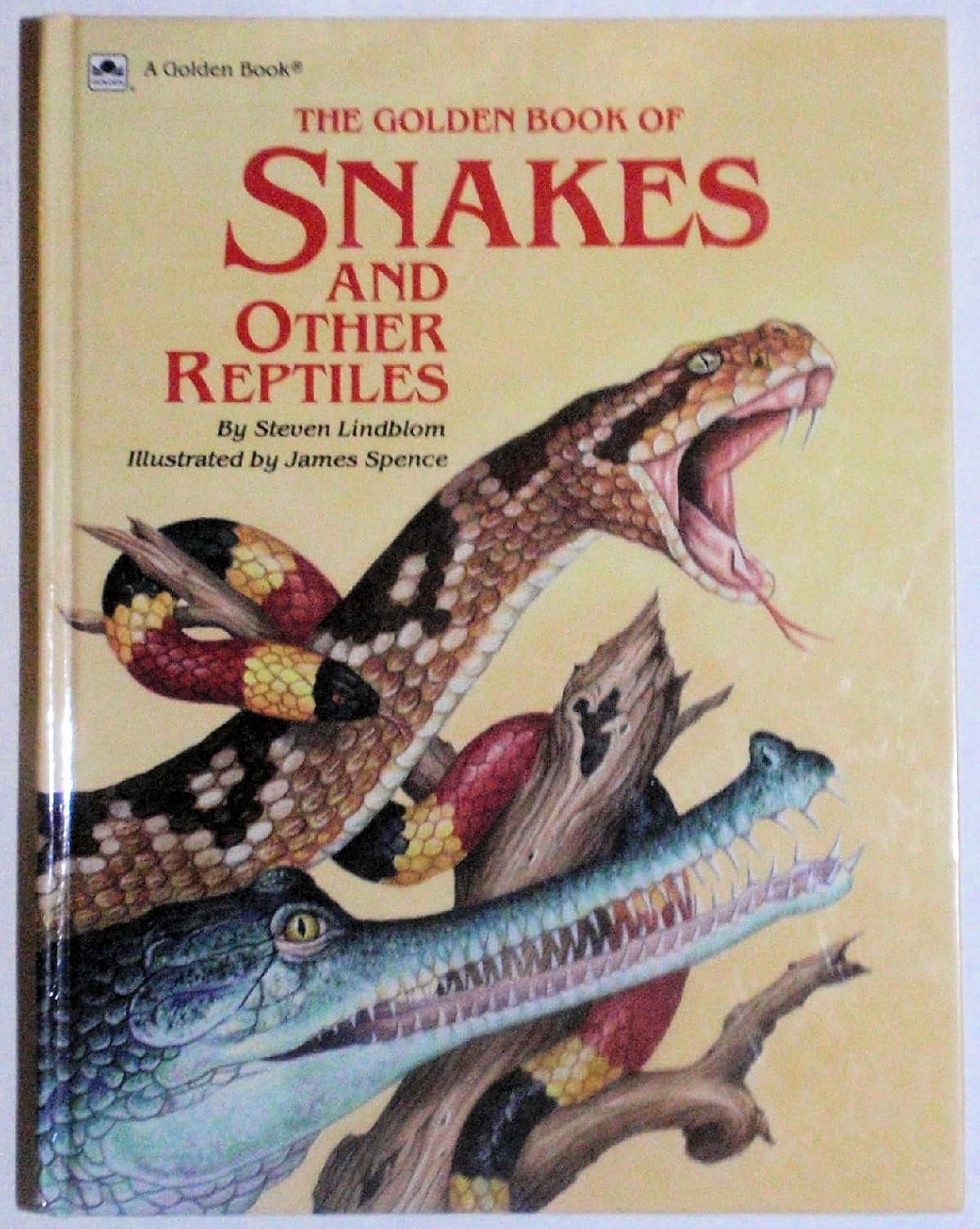 The Golden Book of Snakes and Other Reptiles: Lindblom, Steven ...