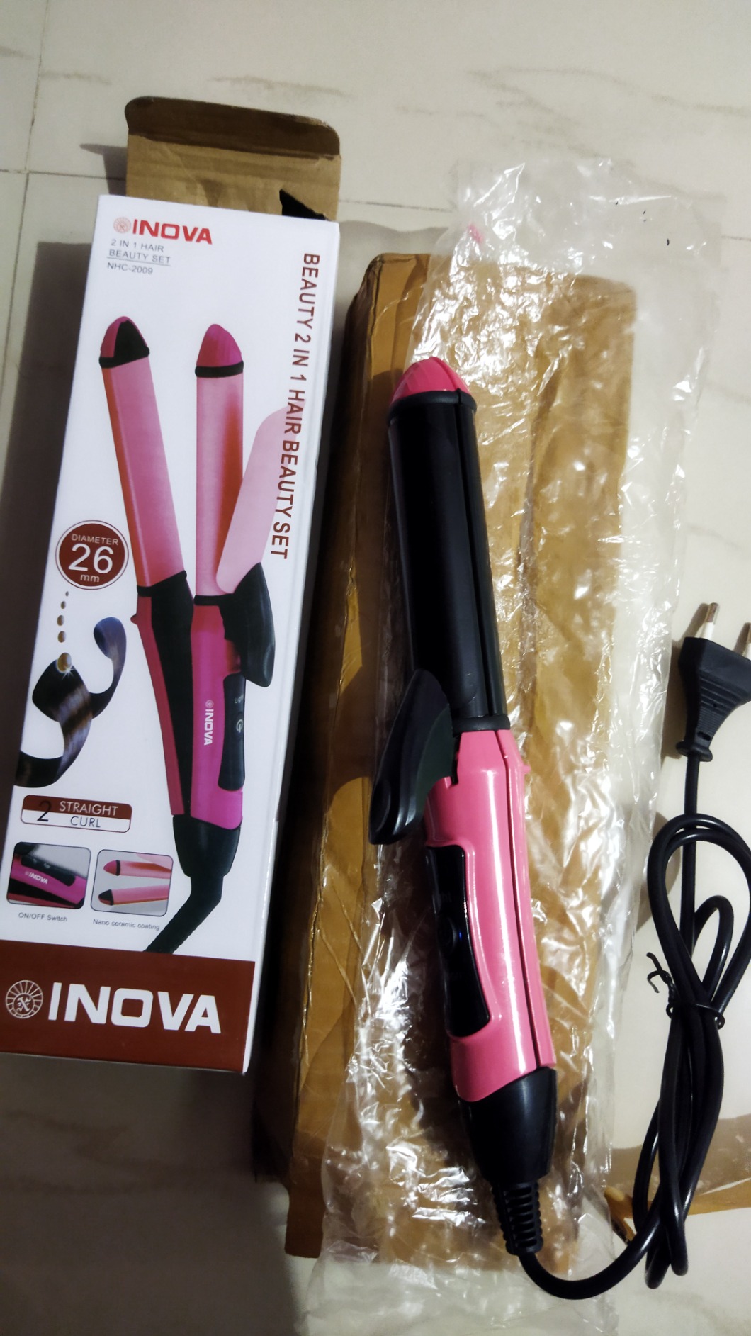 GRAVITY 2 in 1 Hair Straightener and Curler(2 in 1 Combo) hair ...
