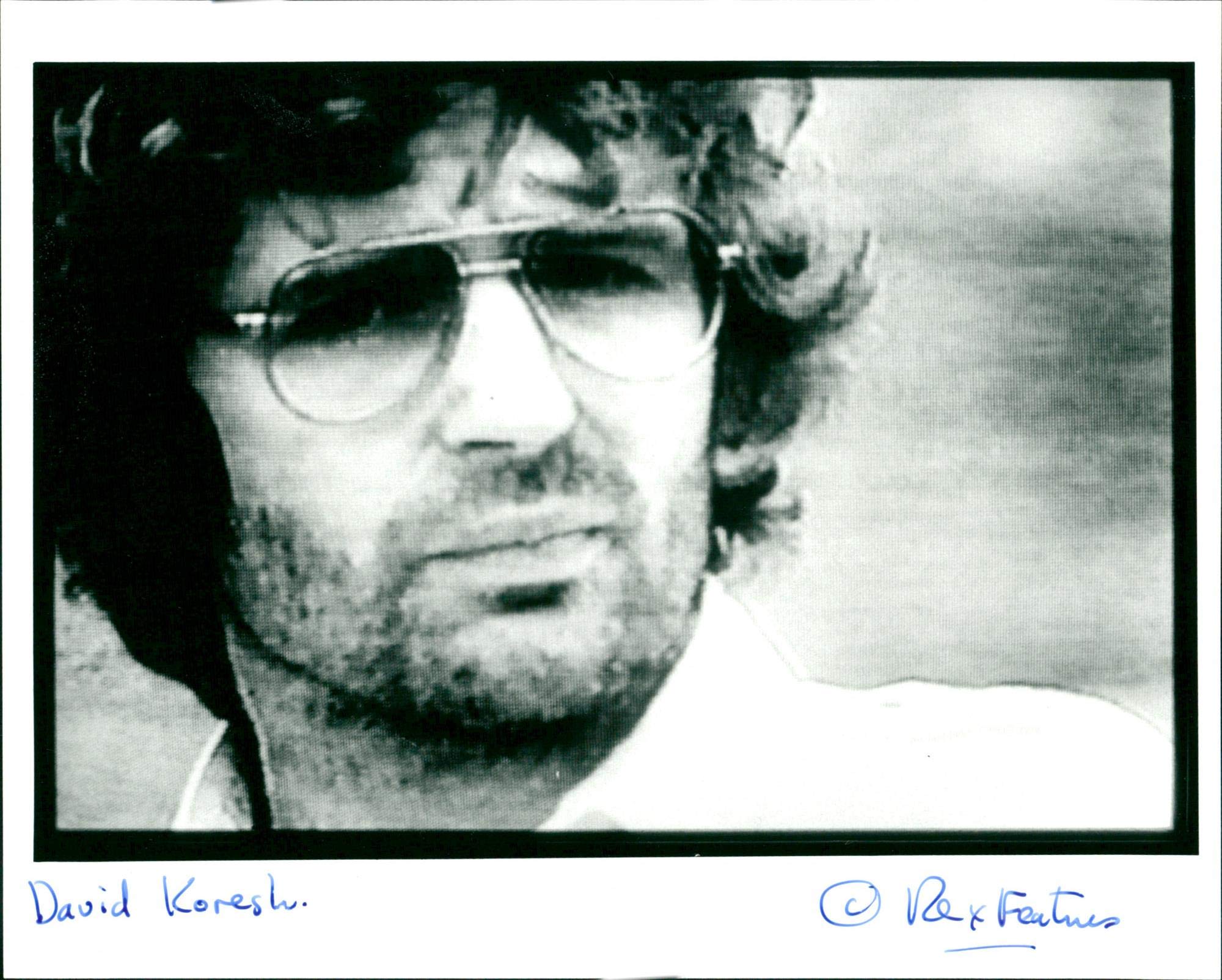 David Koresh Cumaisc David Koresh Vintage Press Photo : Amazon.ca: