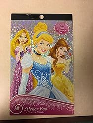 Amazon.com: Disney Princess Sticker Pad Over 200 Stickers : Toys & Games