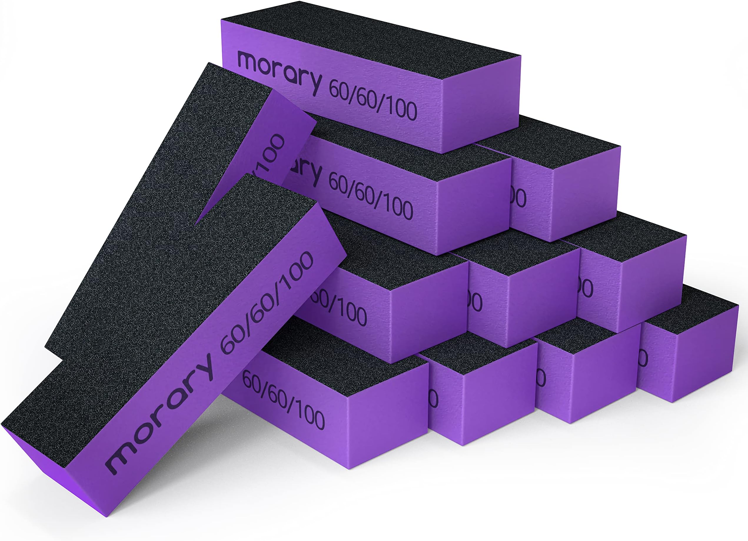 Amazon.com : Maryton Nail Buffer Block, Medium/Fine Grit 100/180 ...