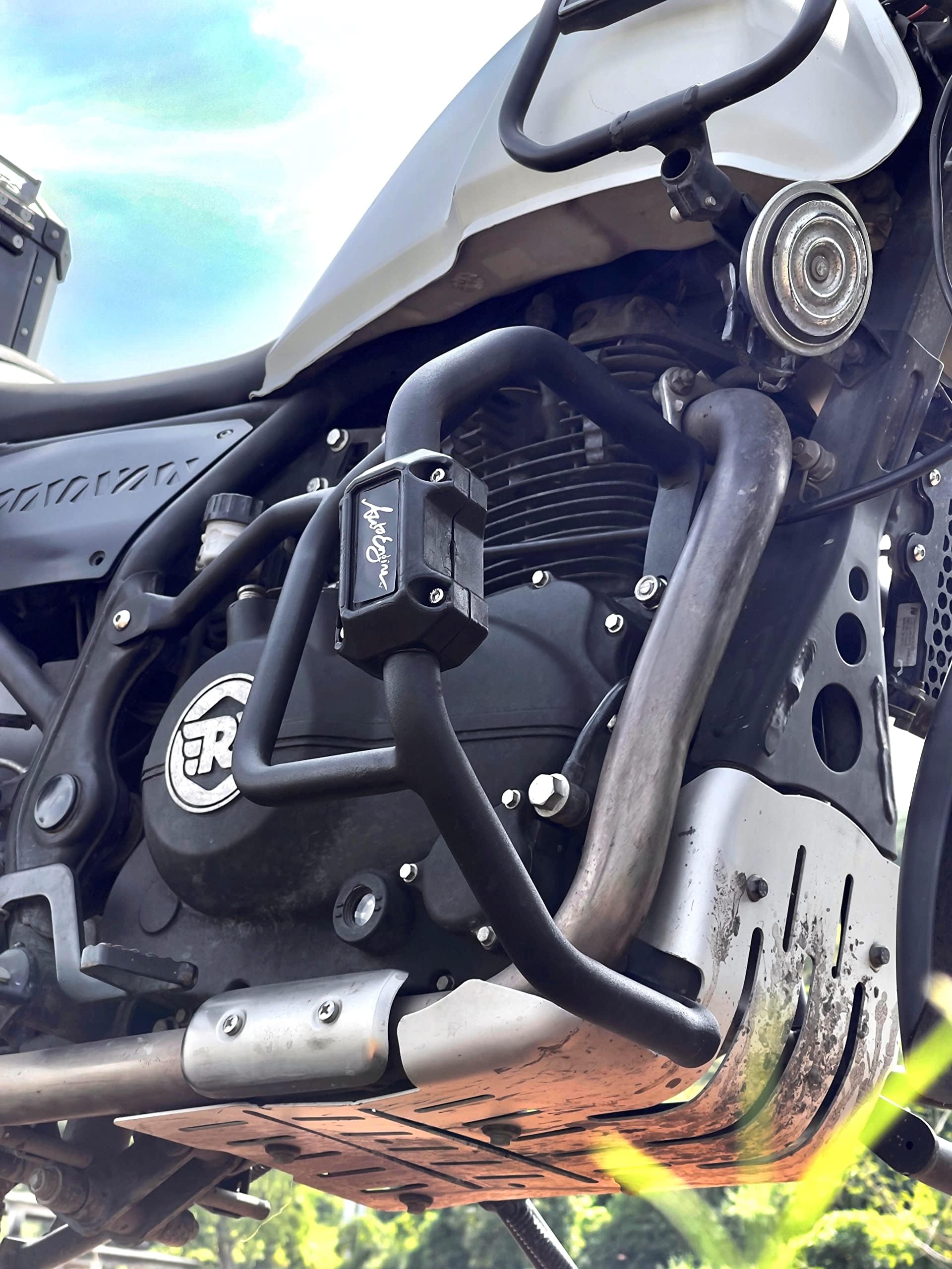 Bizen Premium Crash Guard with Frame Sliders - Black(Compatible with ...