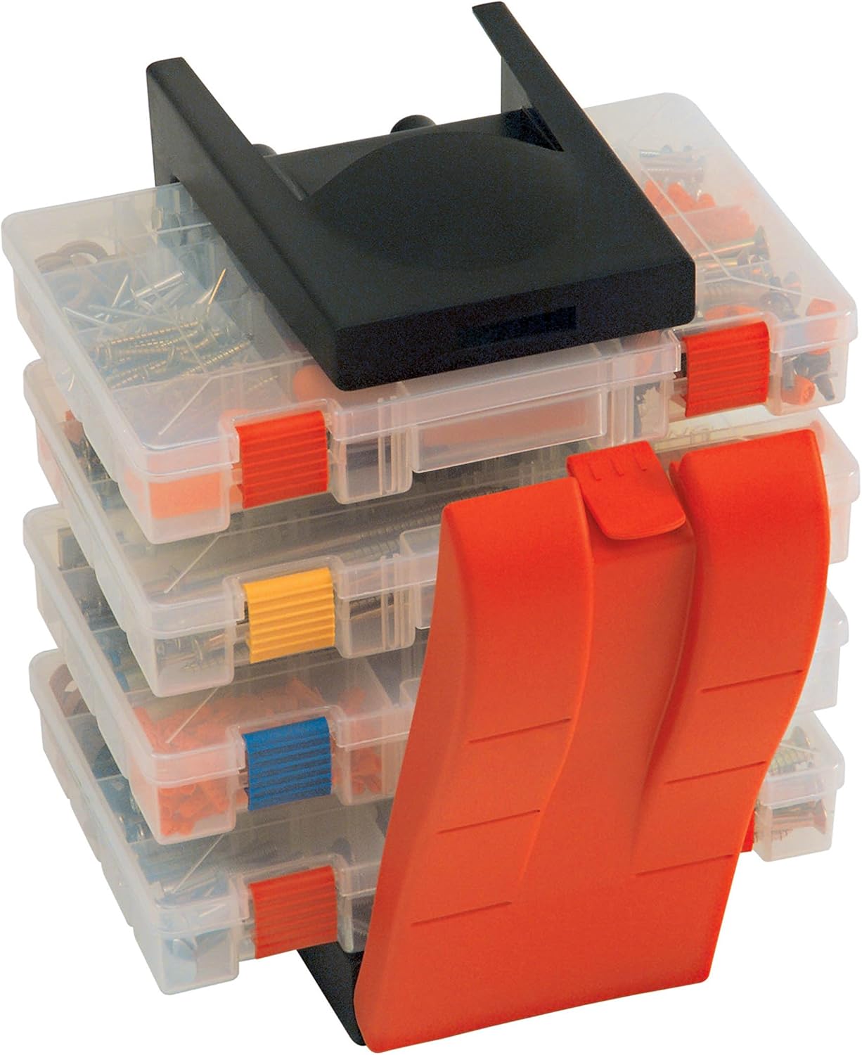 Plano 39671NR Polypropylene Small Parts Organisers Container for Four ...