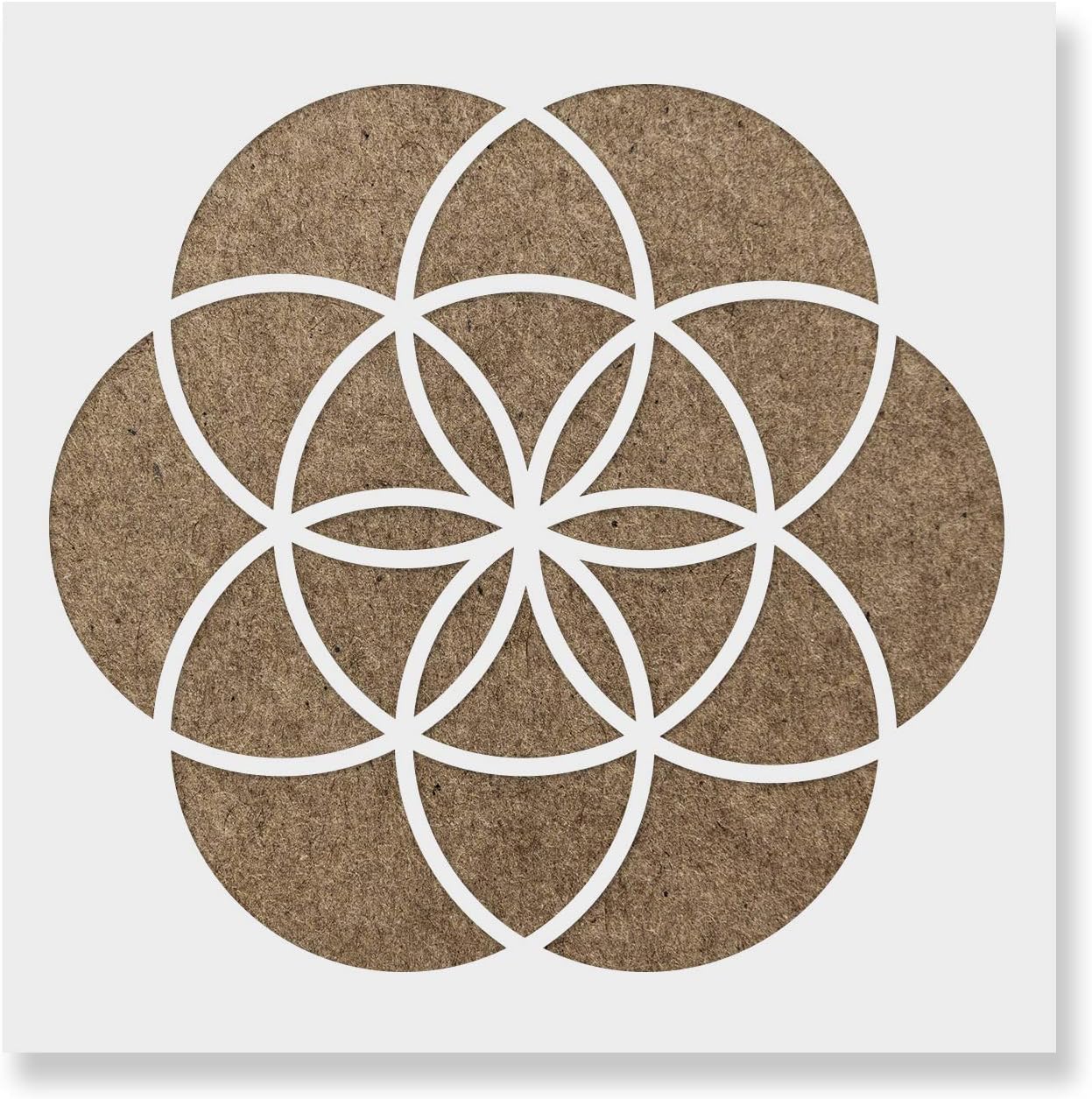 Amazon.com : Seed of Life Stencil - Sacred Geometry Art, Flower ...