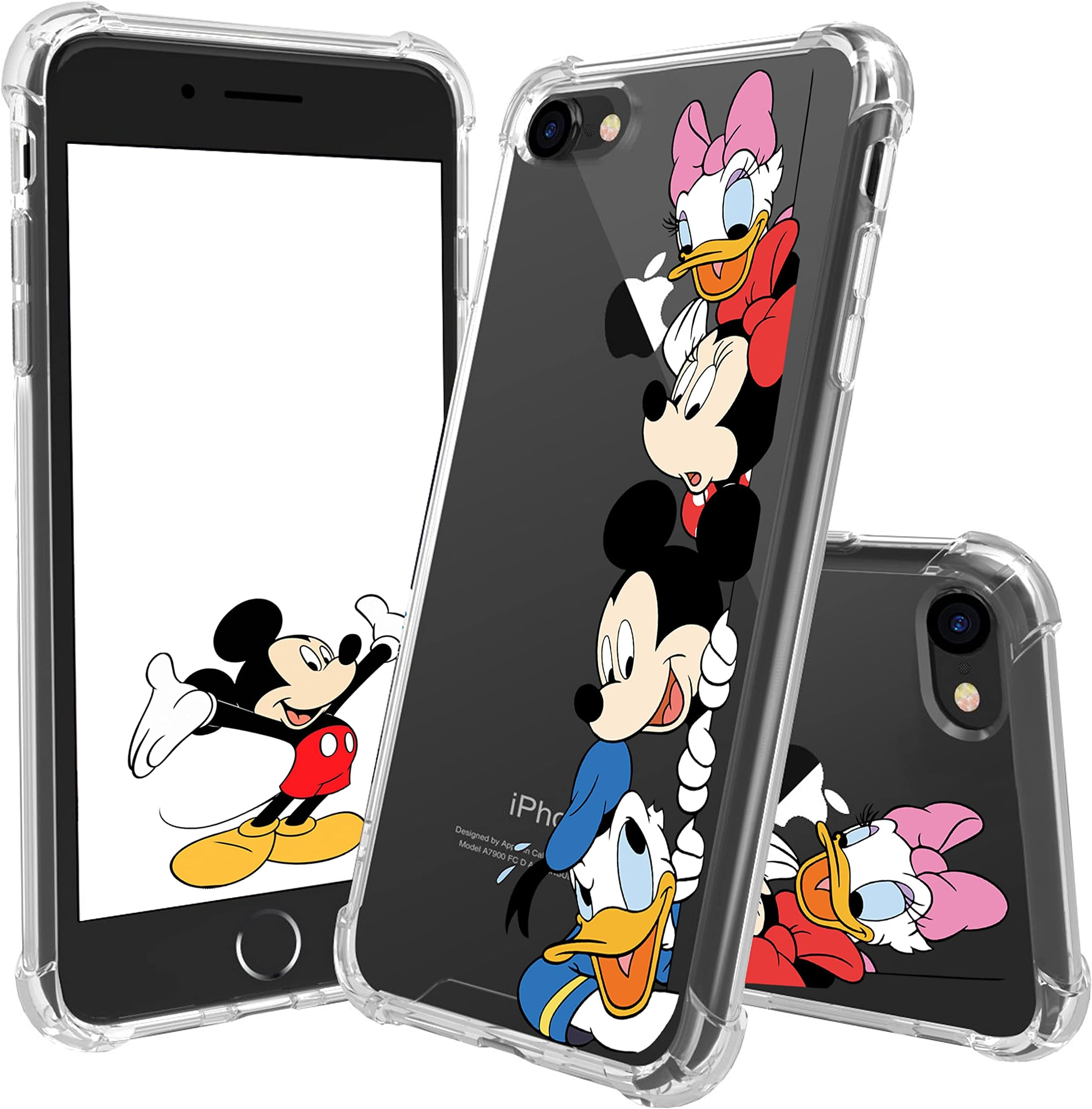 Amazon.com: iPhone SE (2020) / 7 / 8 Disney Mickey Mouse Classic Pose ...
