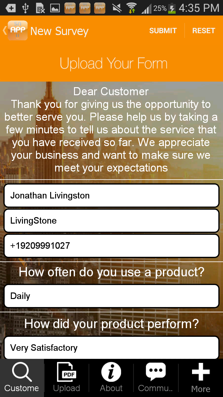 Survey Forms App - App on Amazon Appstore