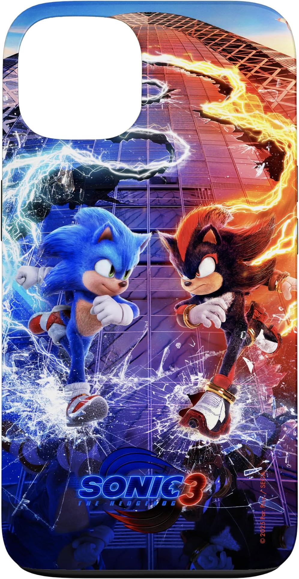 Amazon.com: iPhone 13 Sonic the Hedgehog 3 - Shadow Motorcycle Case ...