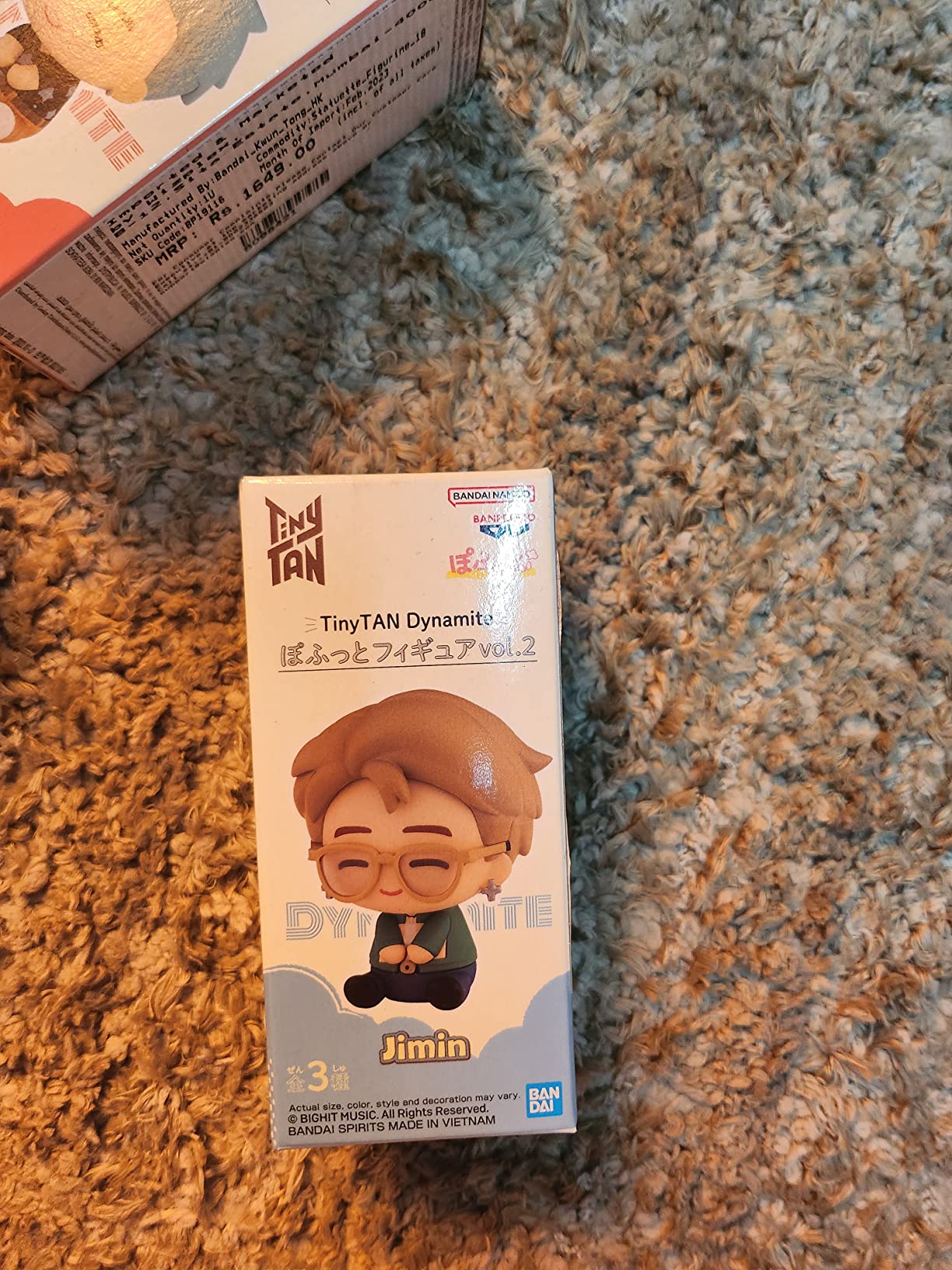 Buy BTS Band Official TinyTan Dynamite Jimin Mini Figures| BTS Army ...