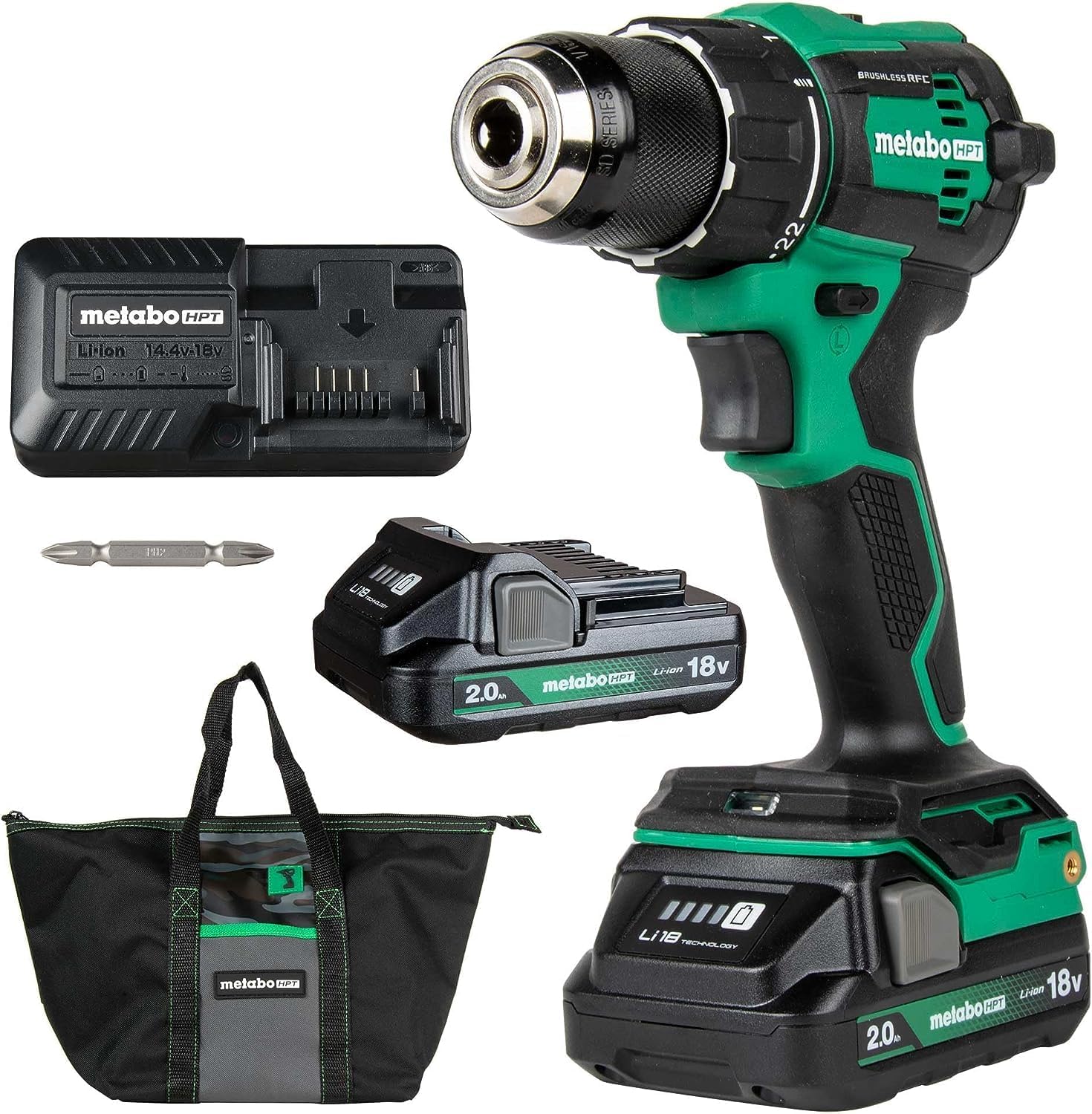 Amazon.com: Hitachi DS18DBFL2 18V Cordless Lithium Ion Brushless Driver ...