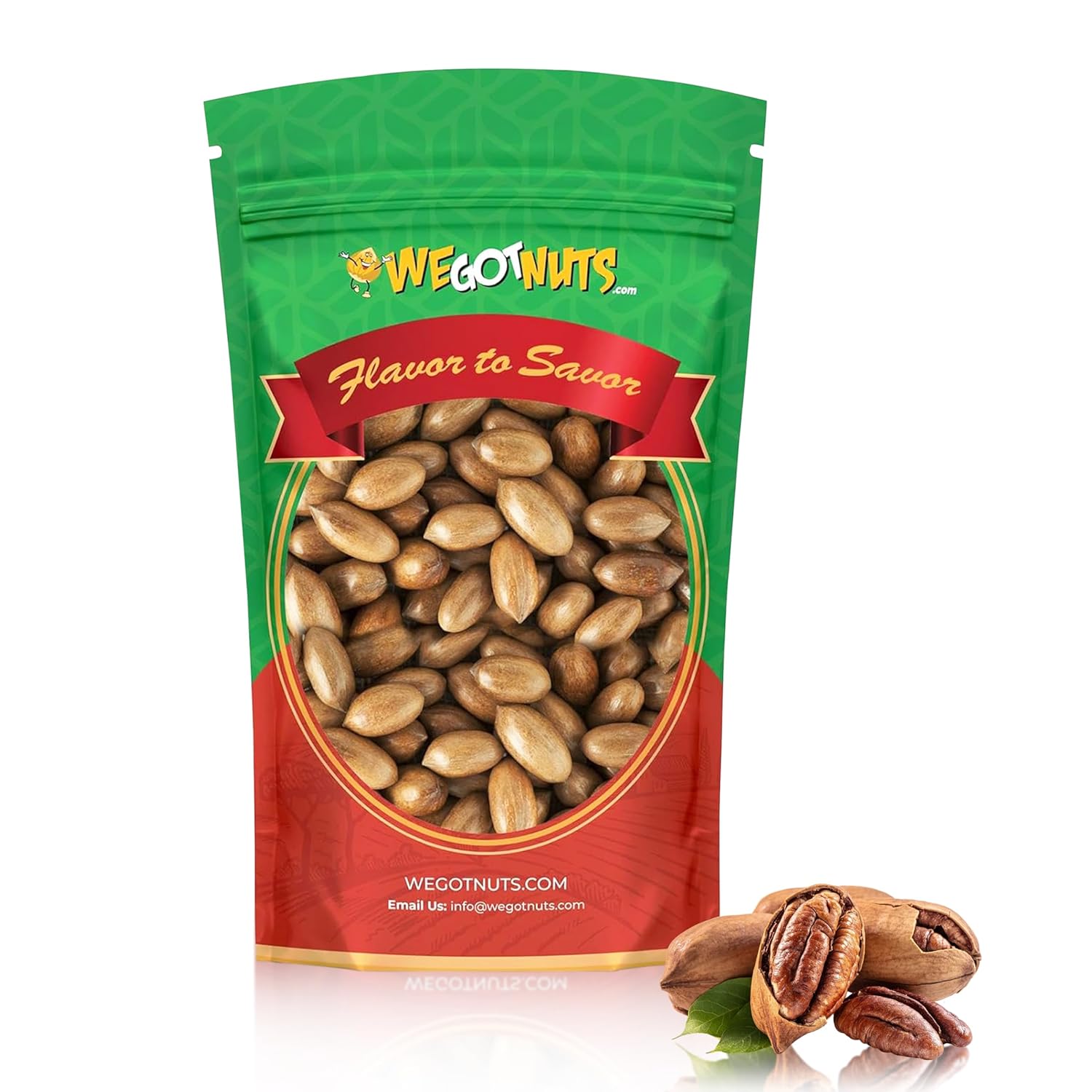 Amazon.com : In Shell Premium Pecans - We Got Nuts (4 LBS.) : Grocery ...