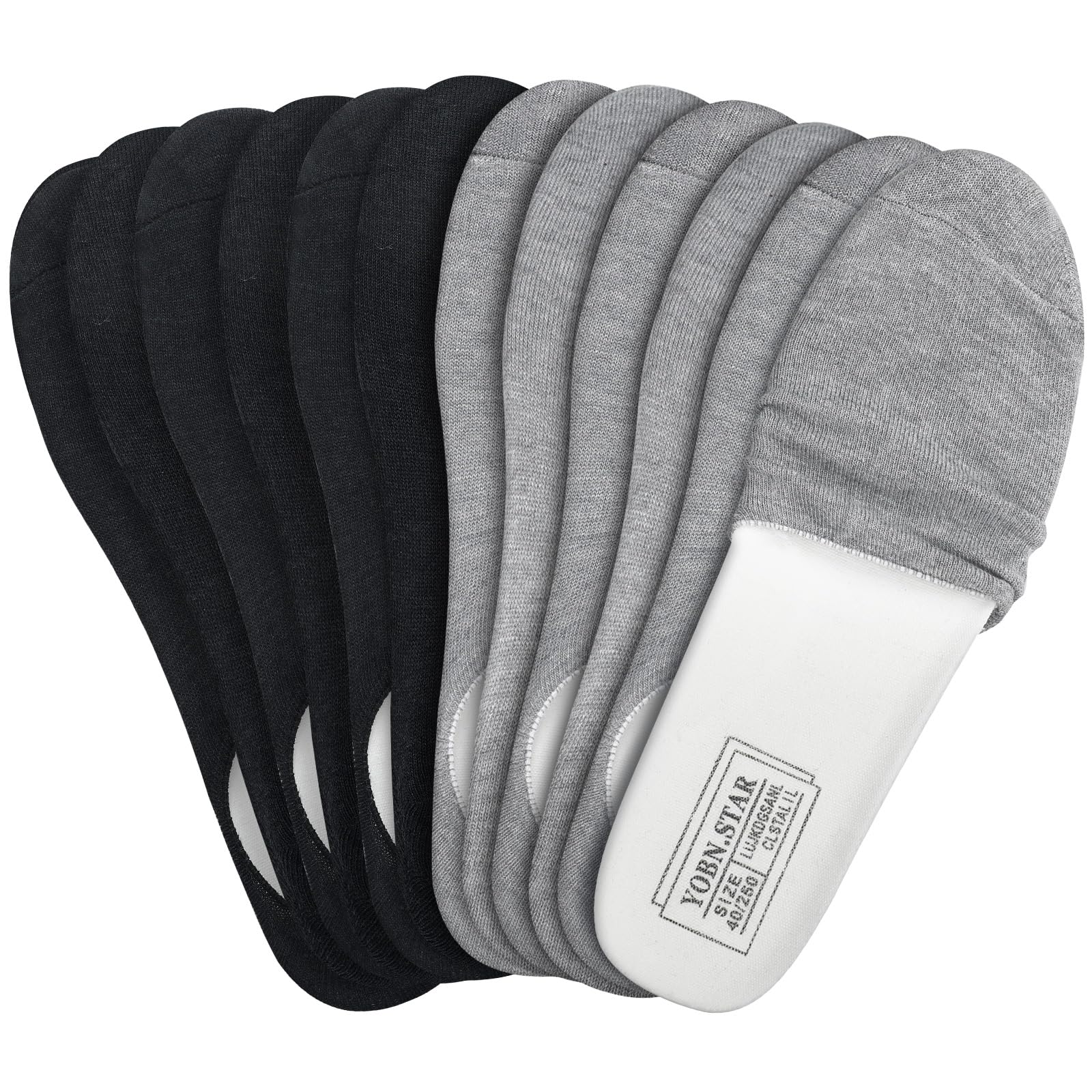 Amazon.com: Skicuff 6 Pairs Insole Socks Bamboo Charcoal Women Socks ...