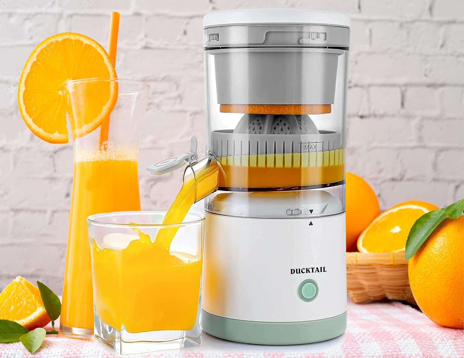 Buy DUCKTAIL Wireless Citrus Juicer - Rechargeable - Portable Fruit ...