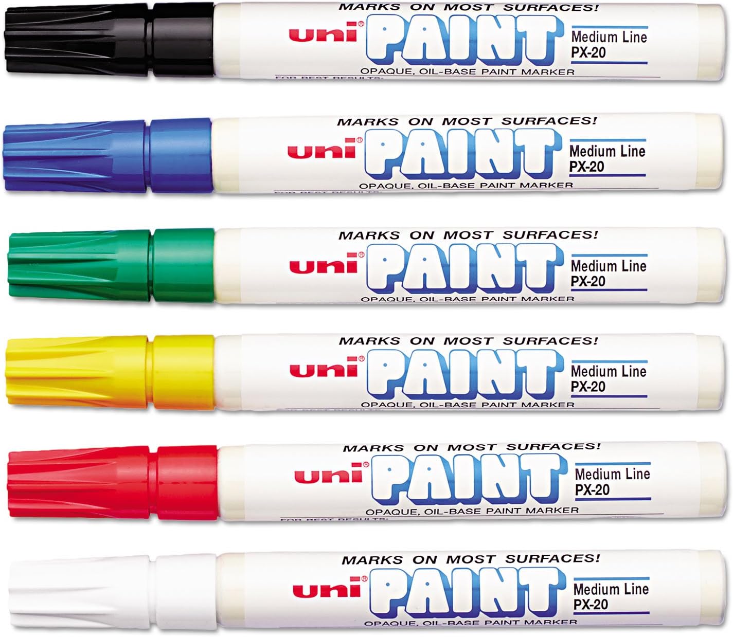 Amazon.com: Sharpie 63601 Uni-Paint PX-20 Oil-Based Medium Point Marker ...