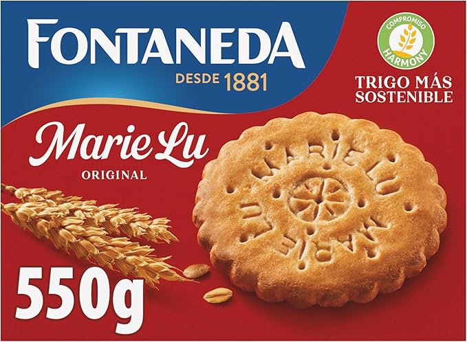 Fontaneda MarieLu Galletas Originales, 60% cereales, Deliciosa fuente ...