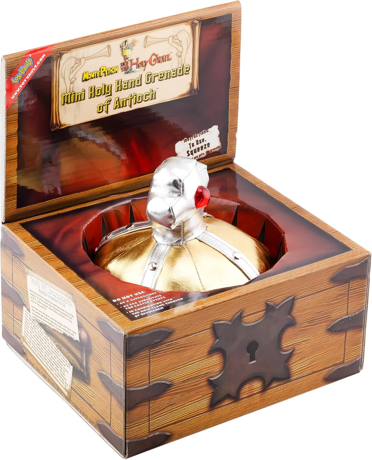 Amazon.com: Toy Vault Monty Python Holy Hand Grenade Plush (Mini); Holy ...
