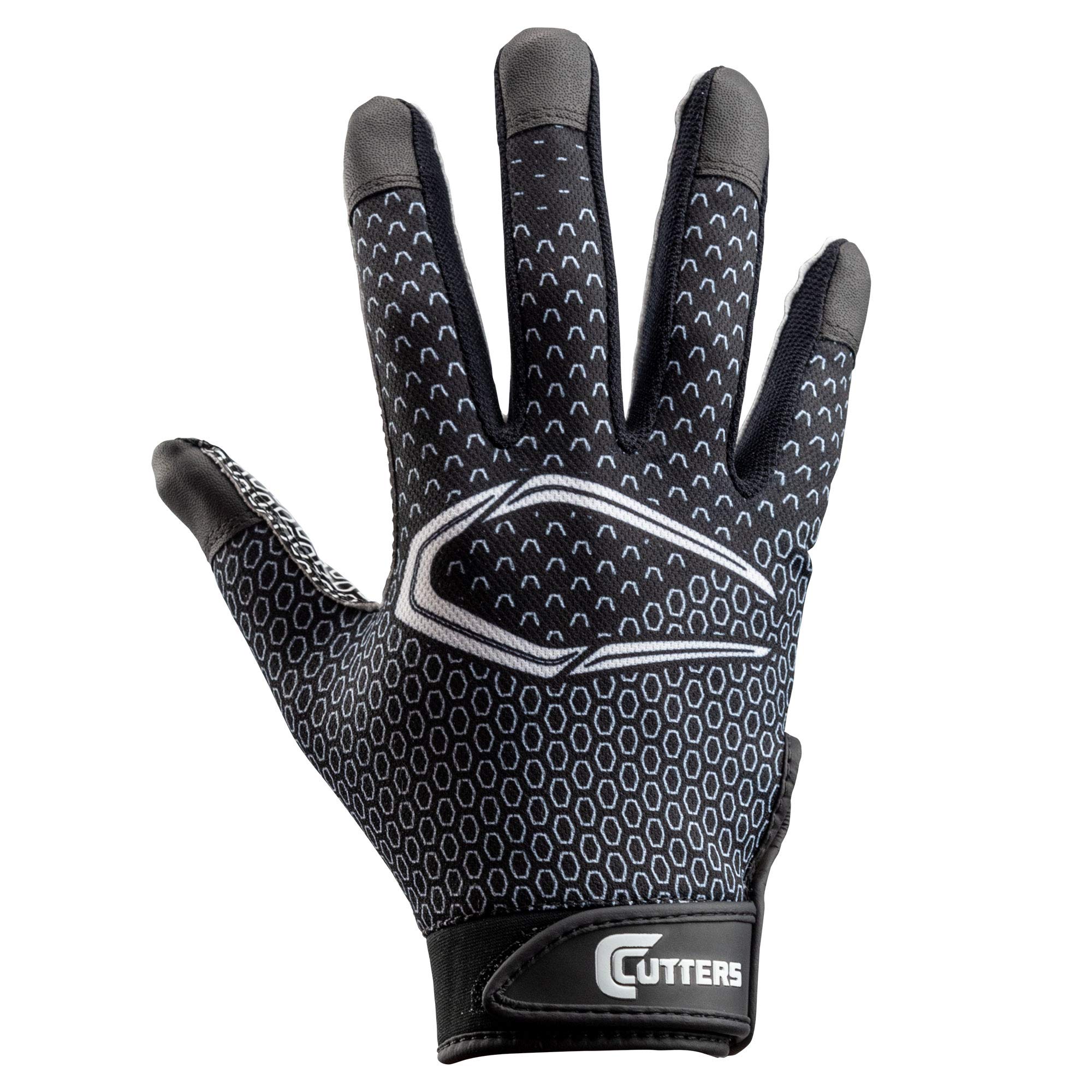 Snapklik.com : Cutters Game Day Receiver Glvs Fade Adult S/M