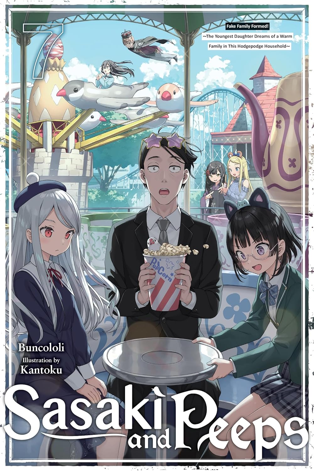 Amazon Sasaki And Peeps Vol 7 Light Novel Fake Family Formed