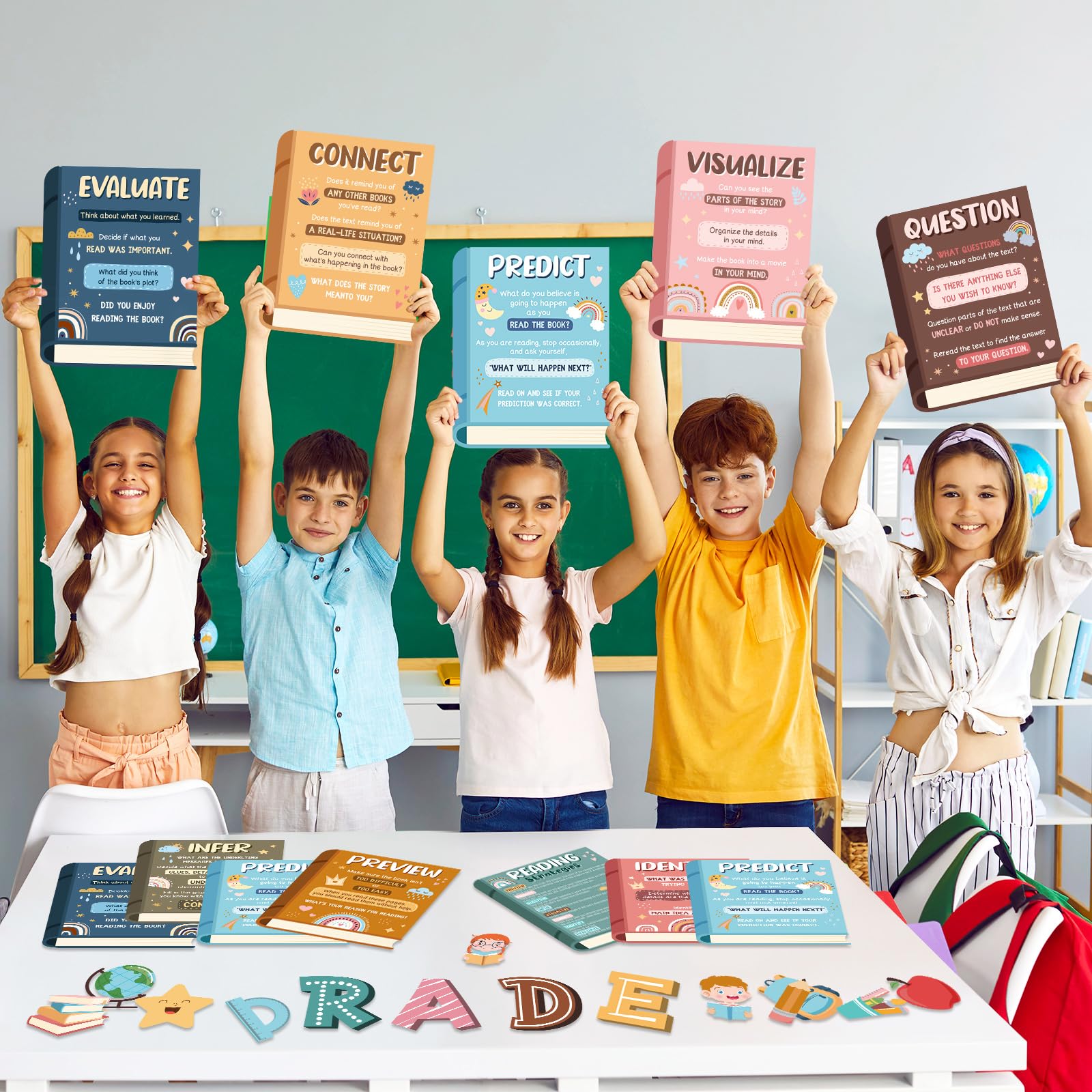 Snapklik.com : Pasimy Reading Posters Reading Strategies Posters ...