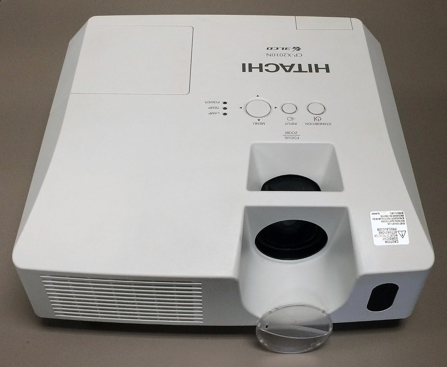 Amazon.com: Hitachi CP-X2010N LCD PROJ XGA 500:1-2200 LUMENS ENET 16W ...