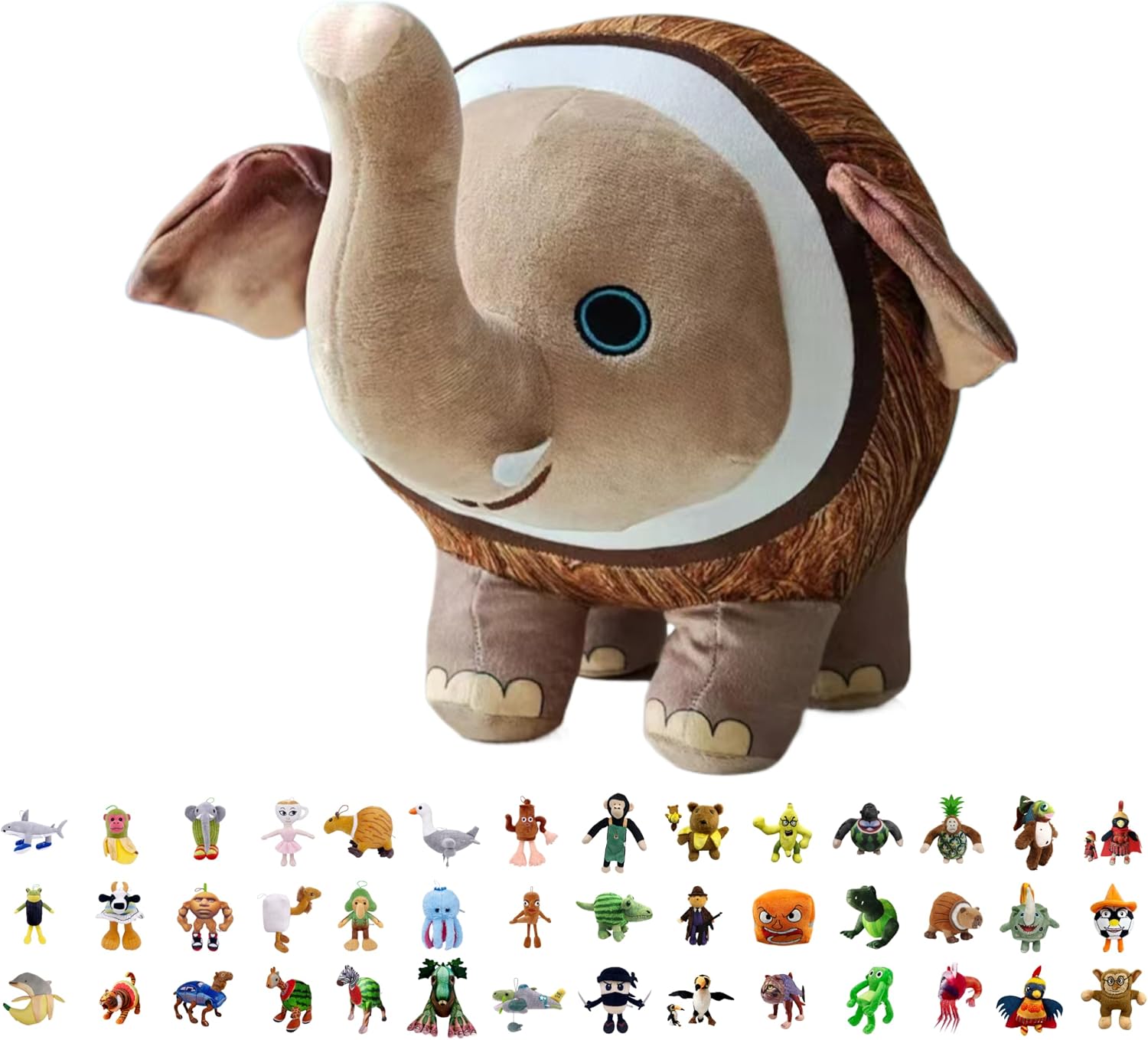 Amazon.com: AI-Crafted Italian Brainrot Animals Plush, 43-Styles Brain ...