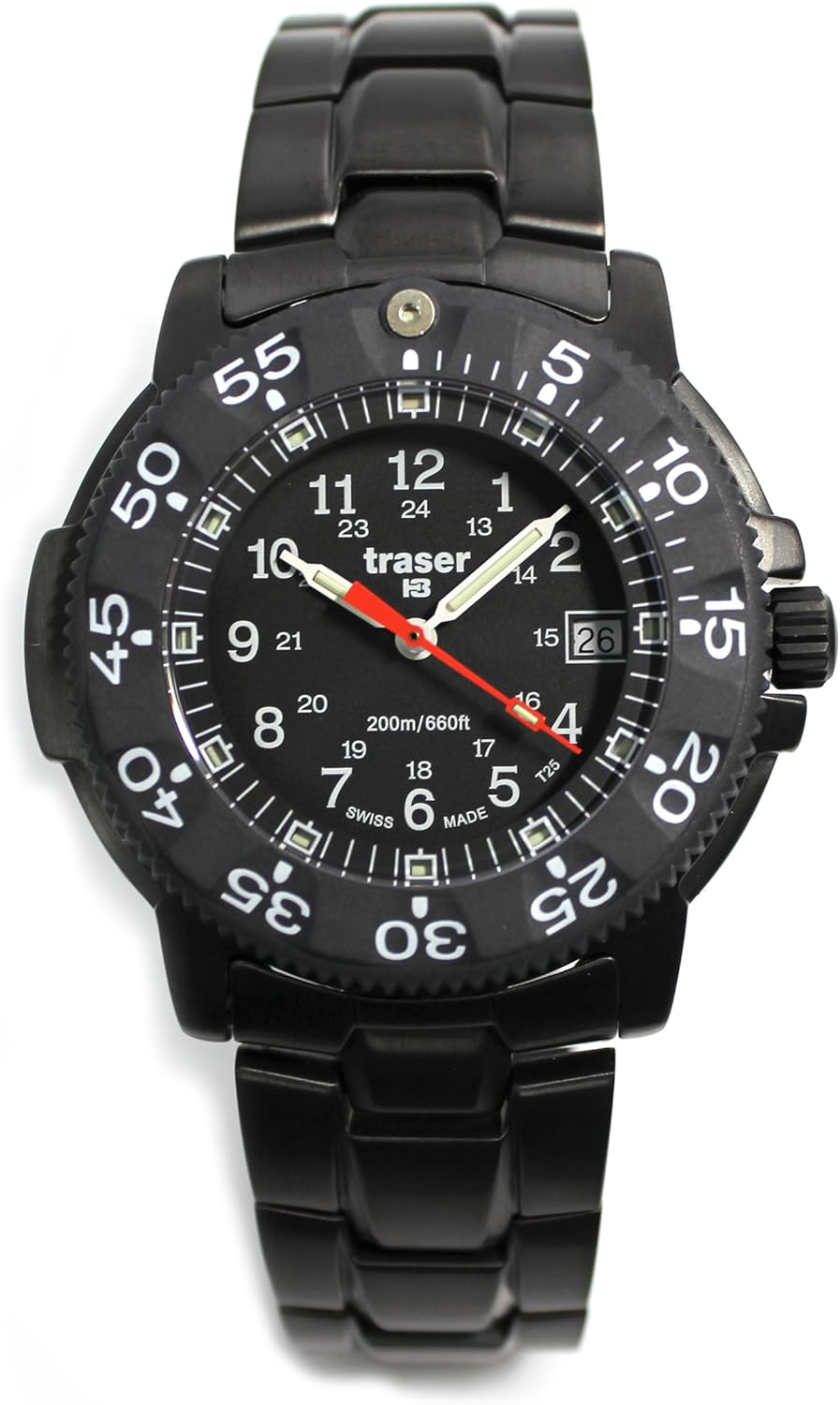 Amazon.co.jp: トレーサー TRASER P6504.330.35.01 BK STORM PRO steel BKストーム・プロ ...