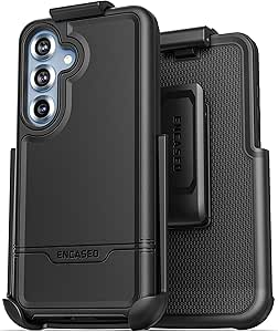 Amazon.com: Encased Rebel Designed for Samsung Galaxy S25 Belt Clip Case (2024) Protective Phone ...