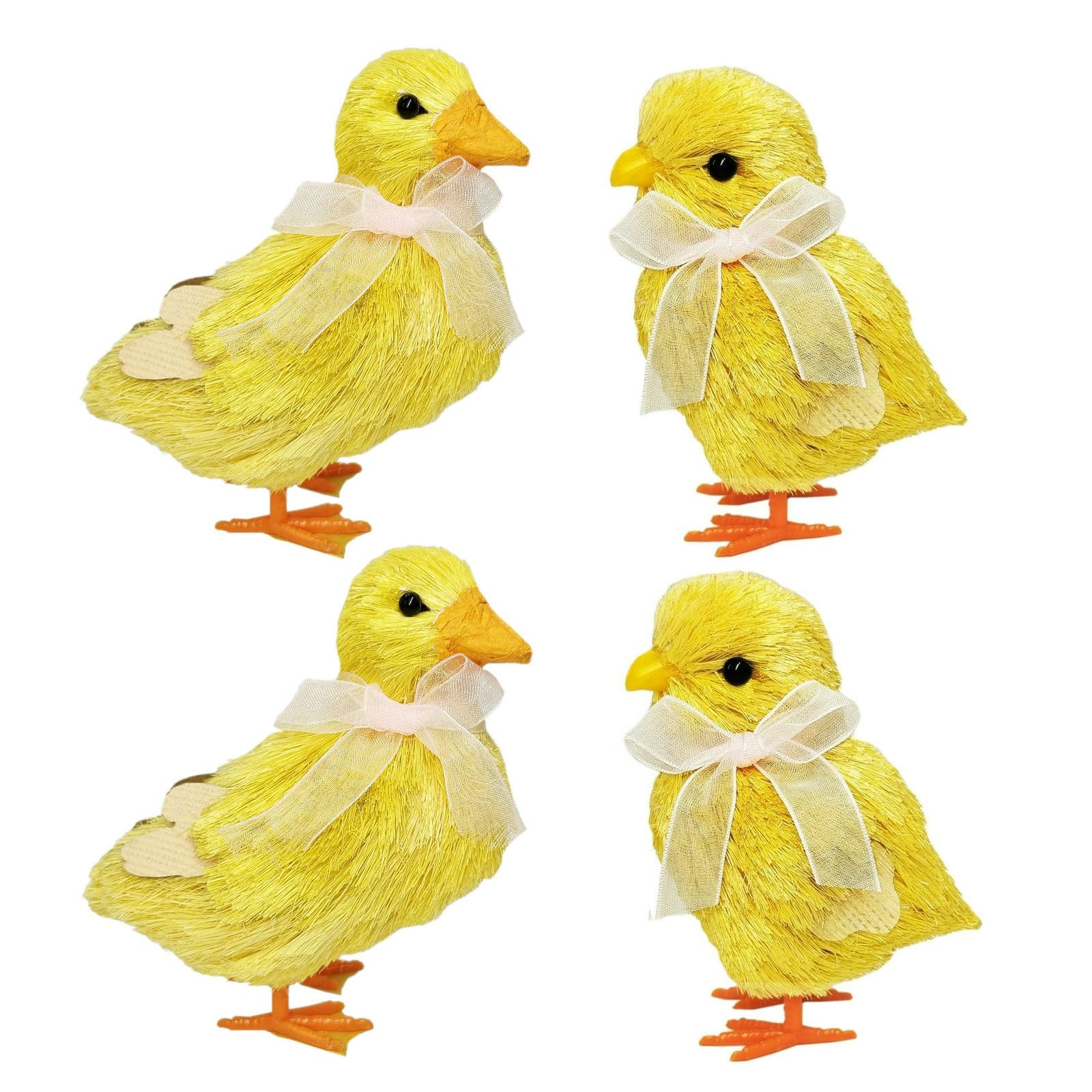 Amazon.com: Nature Vibe Sisal Baby Chick Duck Easter Decorations,Set of ...