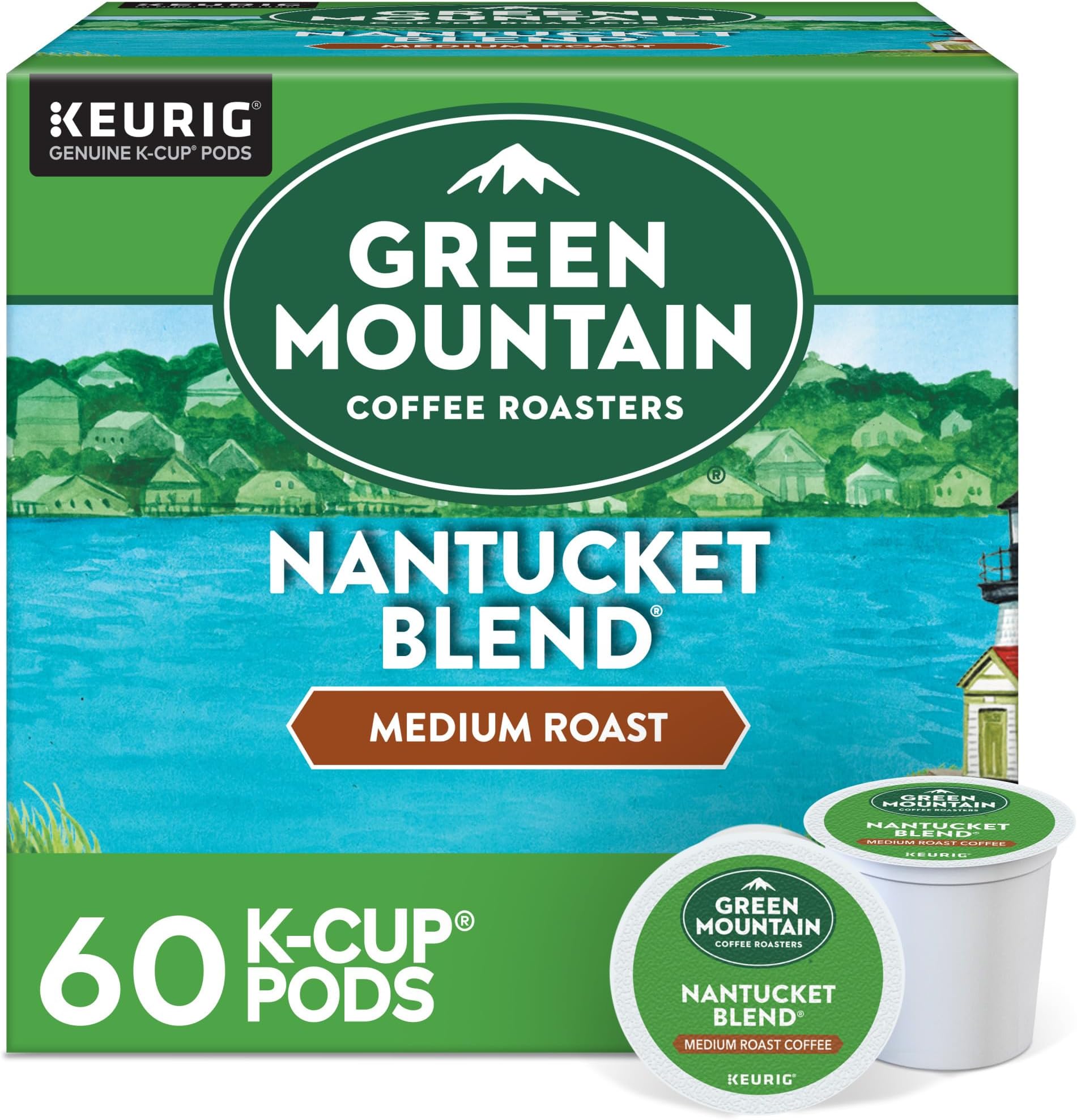 Amazon.com: Green Mountain Coffee Roasters Nantucket Blend, Keurig ...