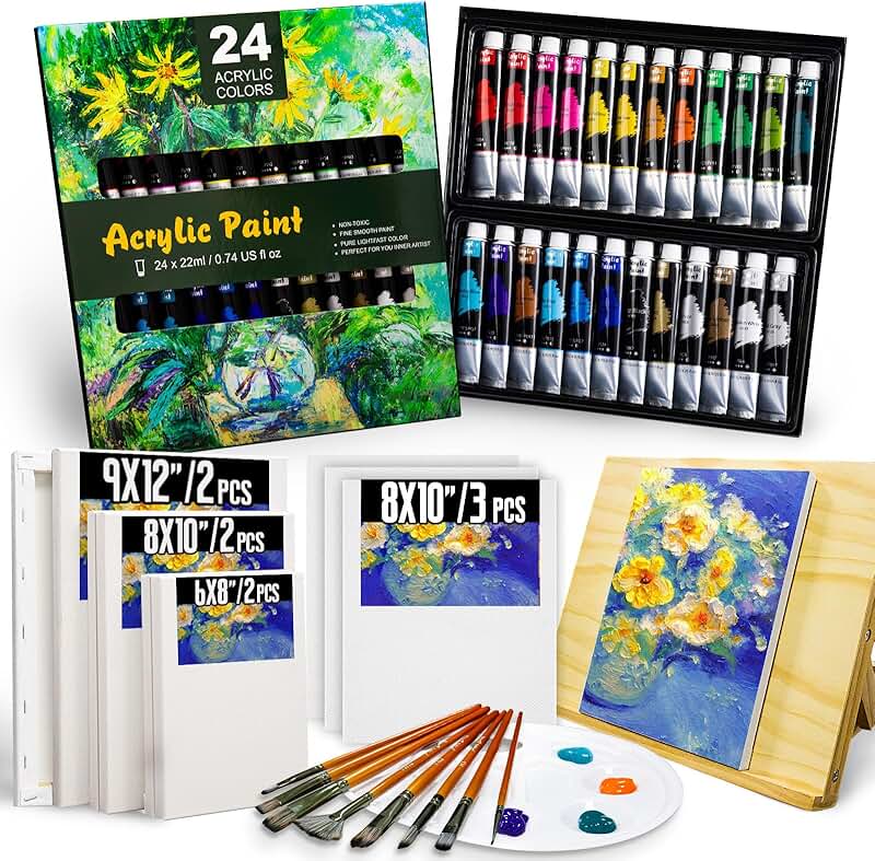 Amazon.com: Art Painting Kits - Art Painting Kits / Artists Painting ...