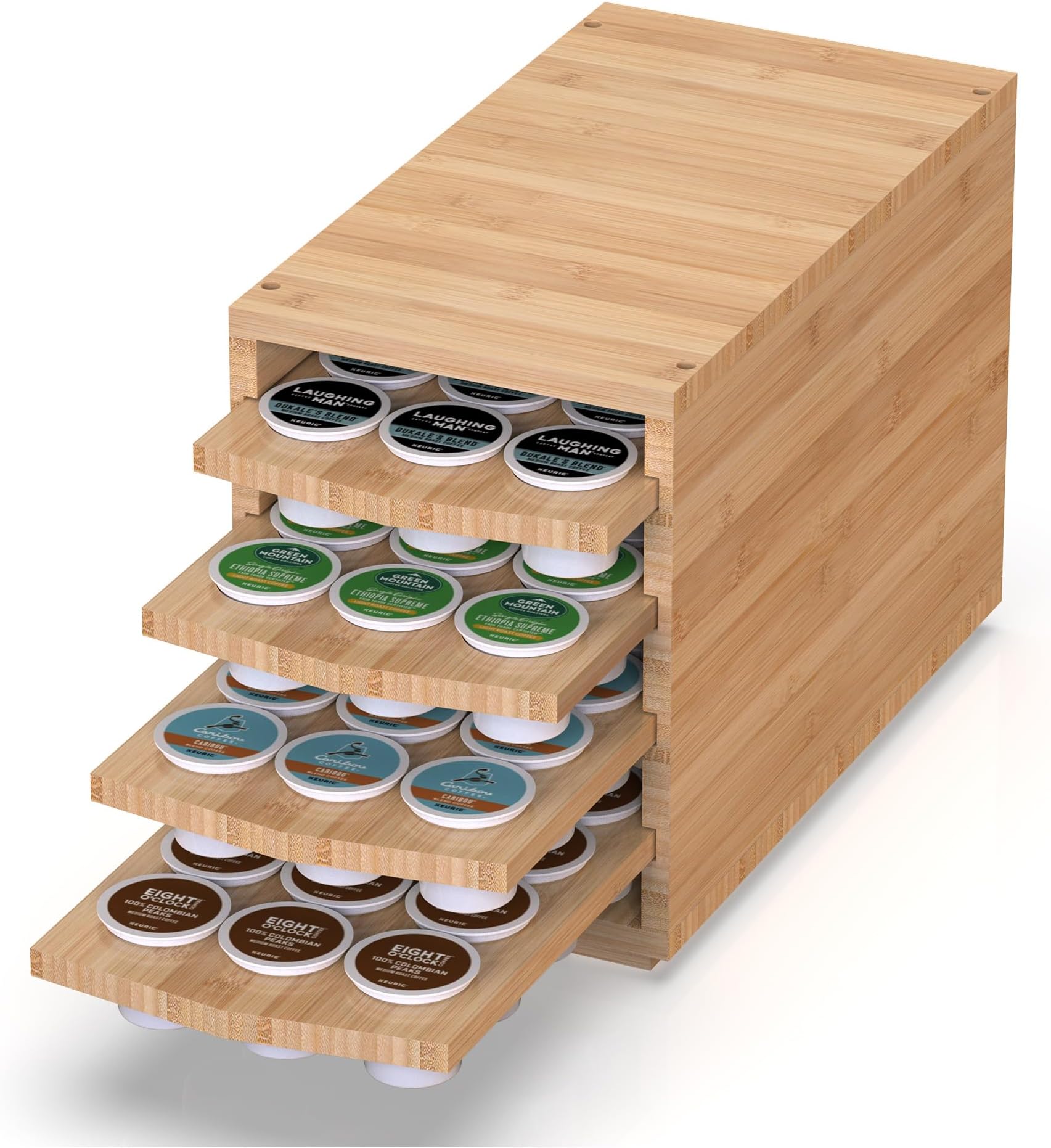 Amazon.com: YCICI Coffee Pod Drawer Holder for K cup, 4tier Coffee Pod ...