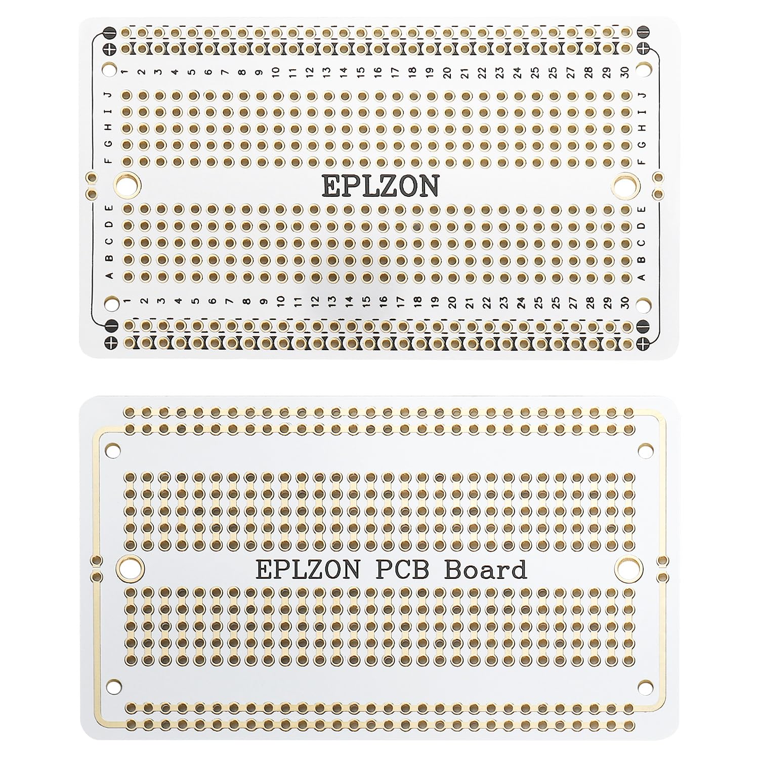 Snapklik.com : EPLZON Solderable Breadboard PCB Board Gold-Plated Solder Breadboard For DIY ...