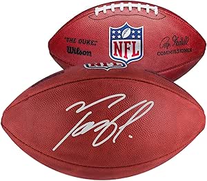 Tony Pollard Dallas Cowboys Autographed Duke Full Color Football ...