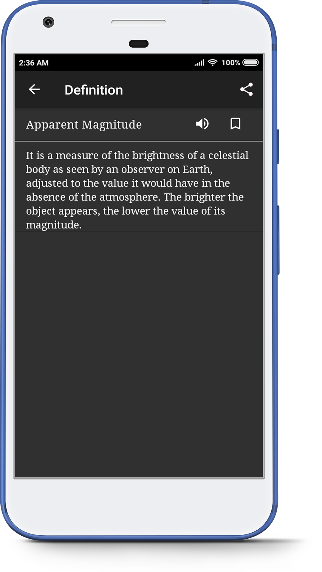 Astronomy Dictionary - App on Amazon Appstore