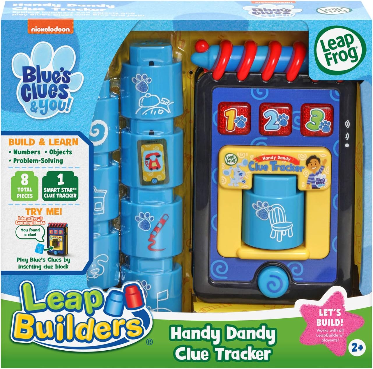 LeapFrog Las pistas de Blue y tú! Handy Dandy Clue Tracker – Yaxa Store
