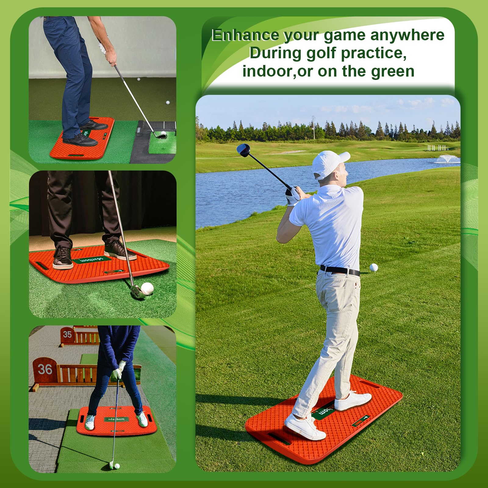 Golf Pressure Plate - Pressure Plate Golf Trainer For Indoor & Outdoor ...