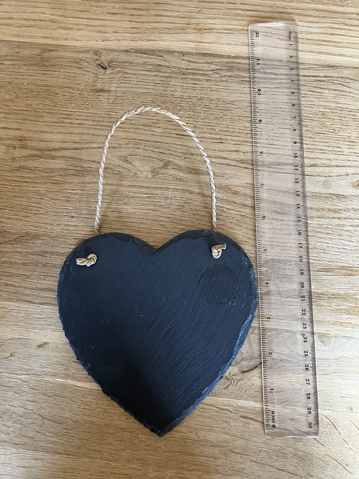 Heart Shaped Slate Message Board : Amazon.co.uk: Home & Kitchen