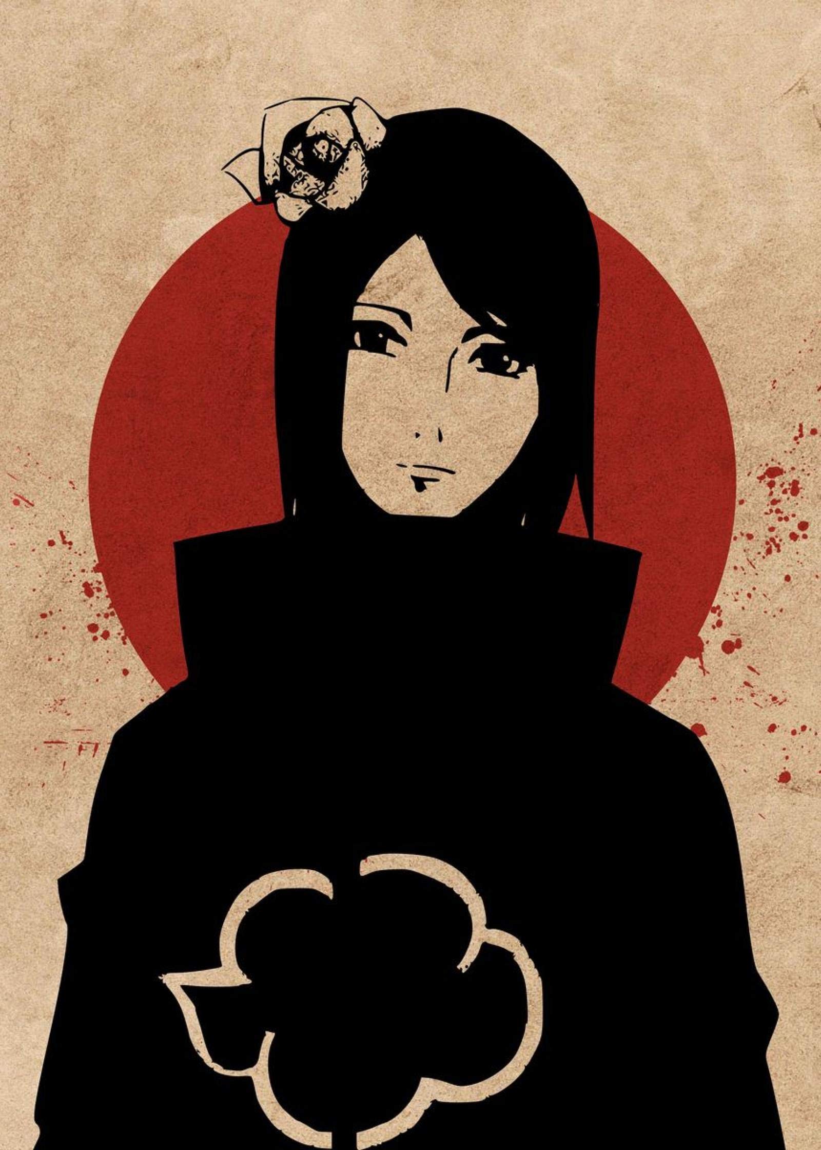 Konan Akatsuki Drawing