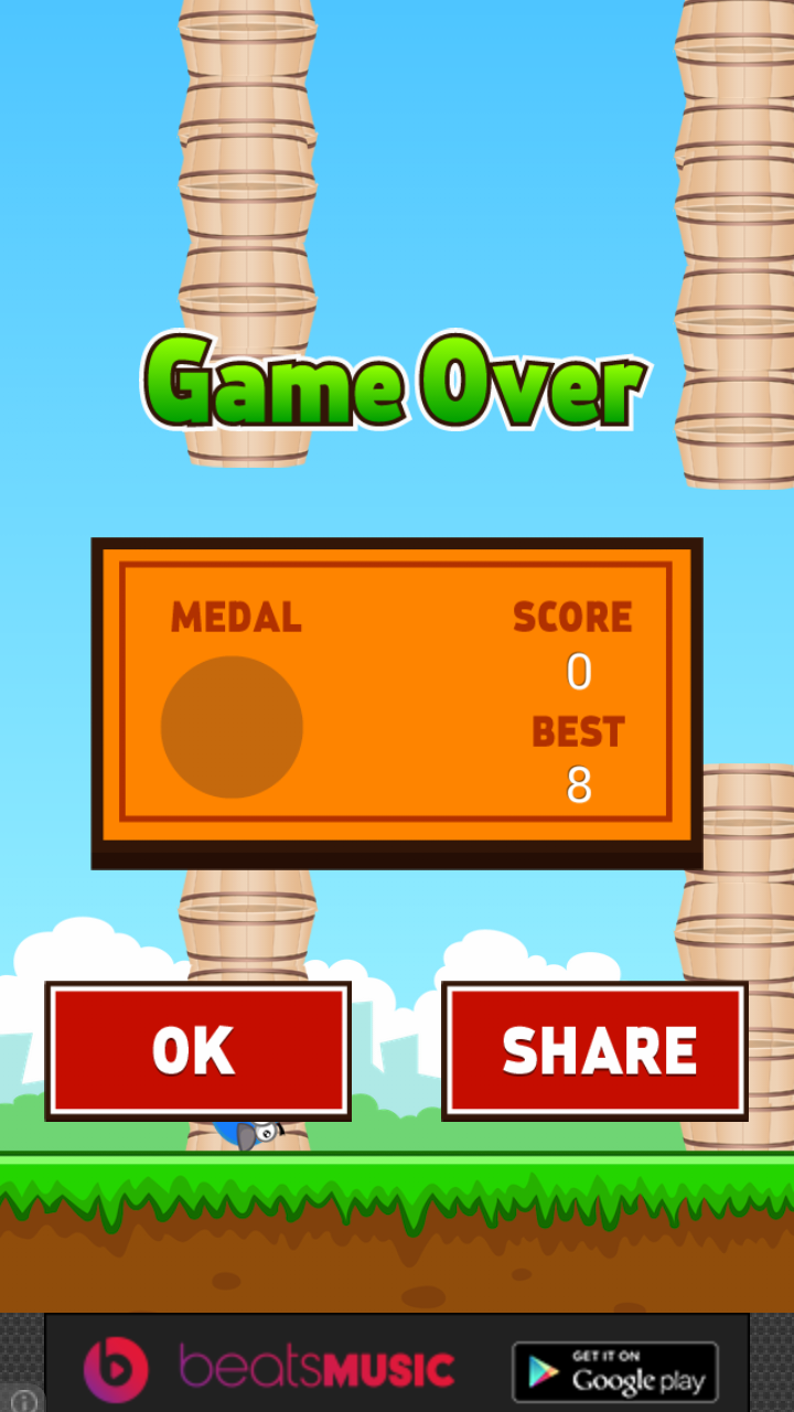 Flappy Blue Bird - Free Game (Not Flappy Bird):Amazon.com:Appstore for ...