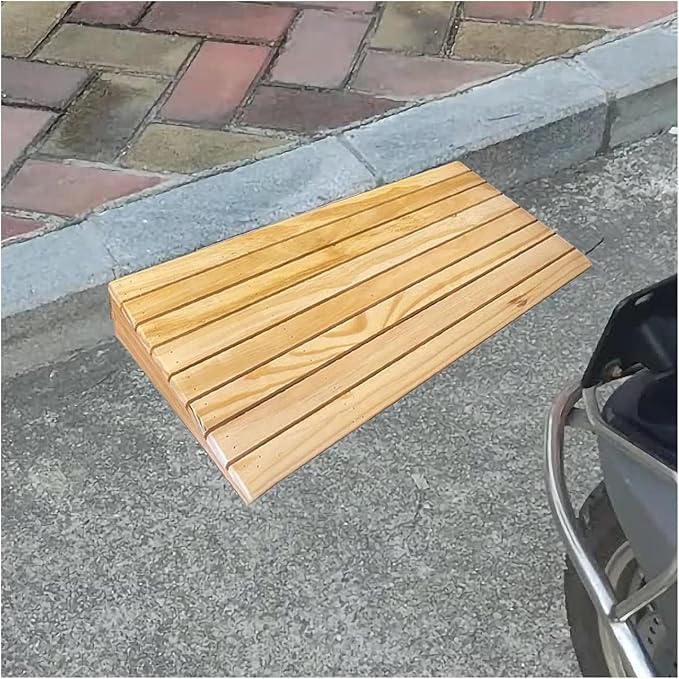 Amazon.com: Portable Wooden Threshold Ramp for Doorway 2/3/4/5/6 Inch ...