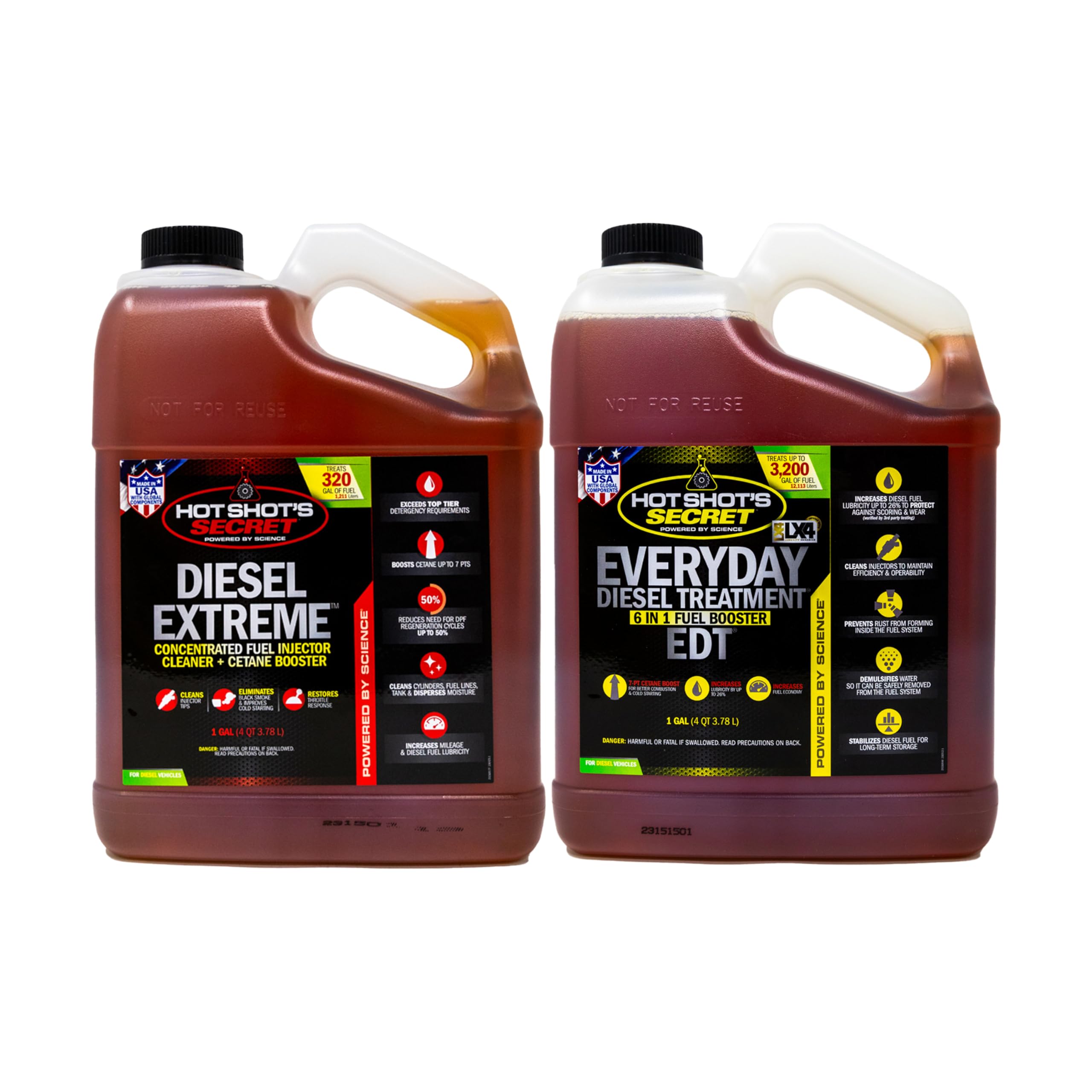 Amazon.com: Hot Shot's Secret Diesel Fuel System Cleaners and Additives ...
