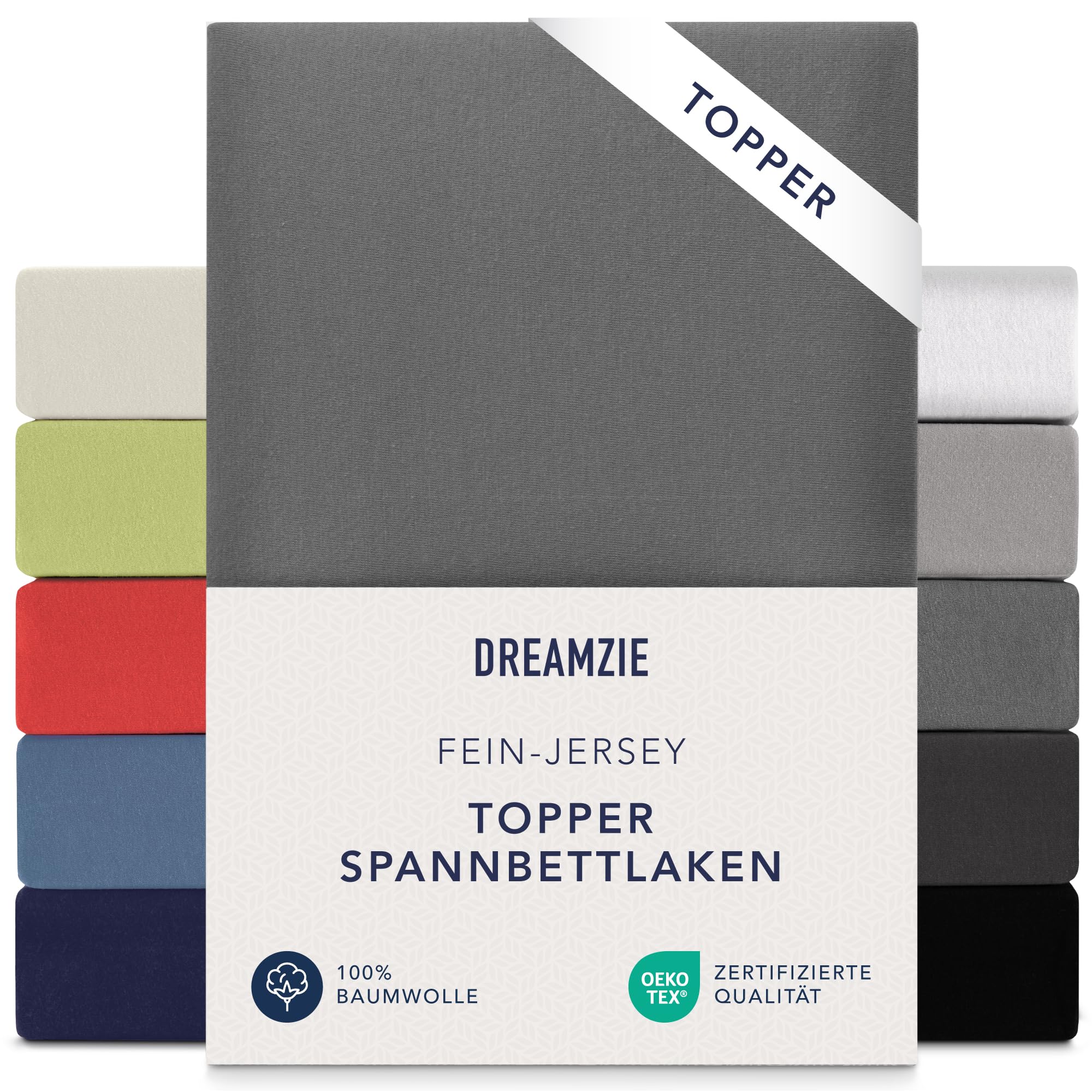 Topper Spannbettlaken 180x200