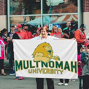 Amazon.com: Multnomah A University Logo Banner Breeze Flag Outdoor ...