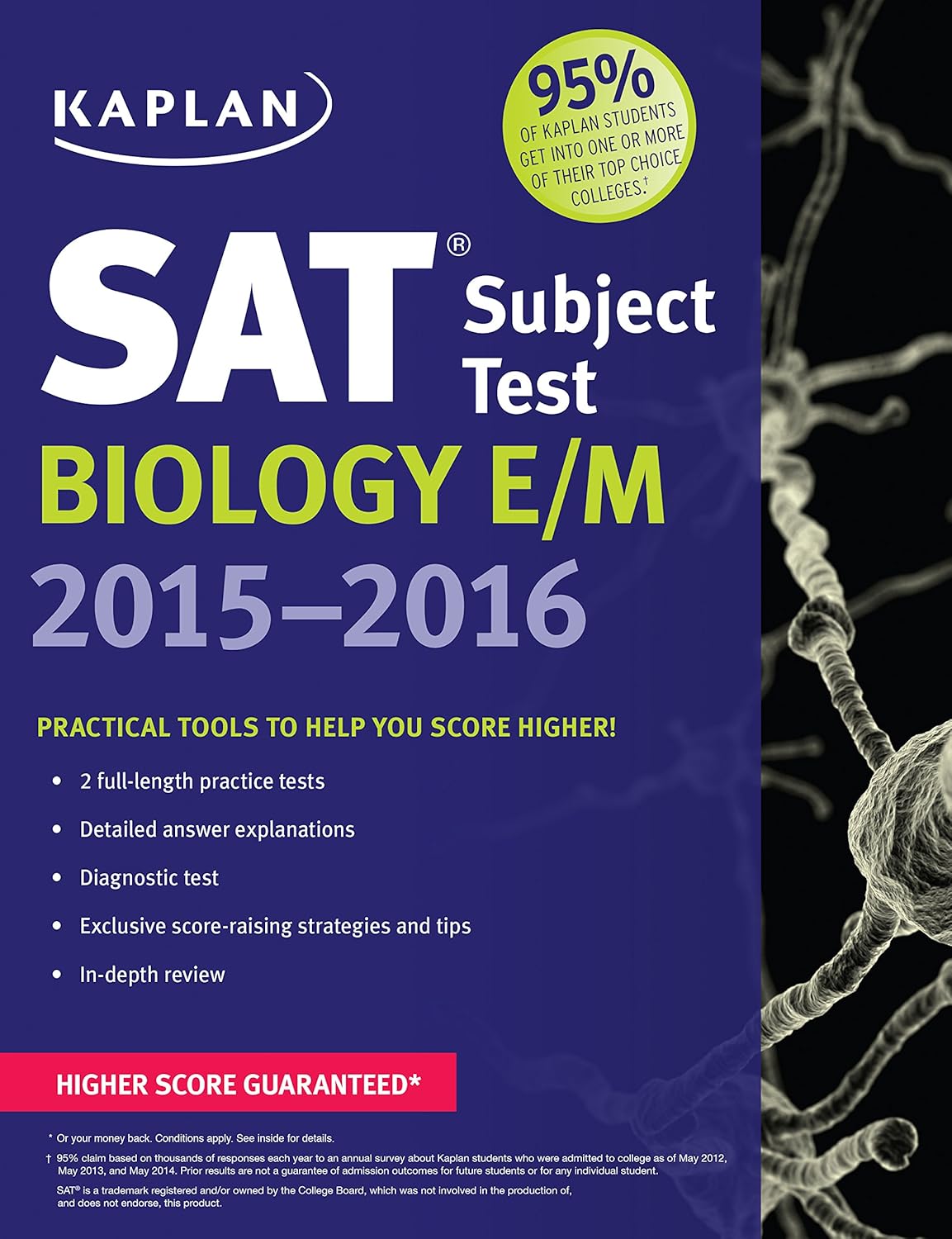 Kaplan SAT Subject Test Biology E/M 2015-2016 (Kaplan Test Prep ...