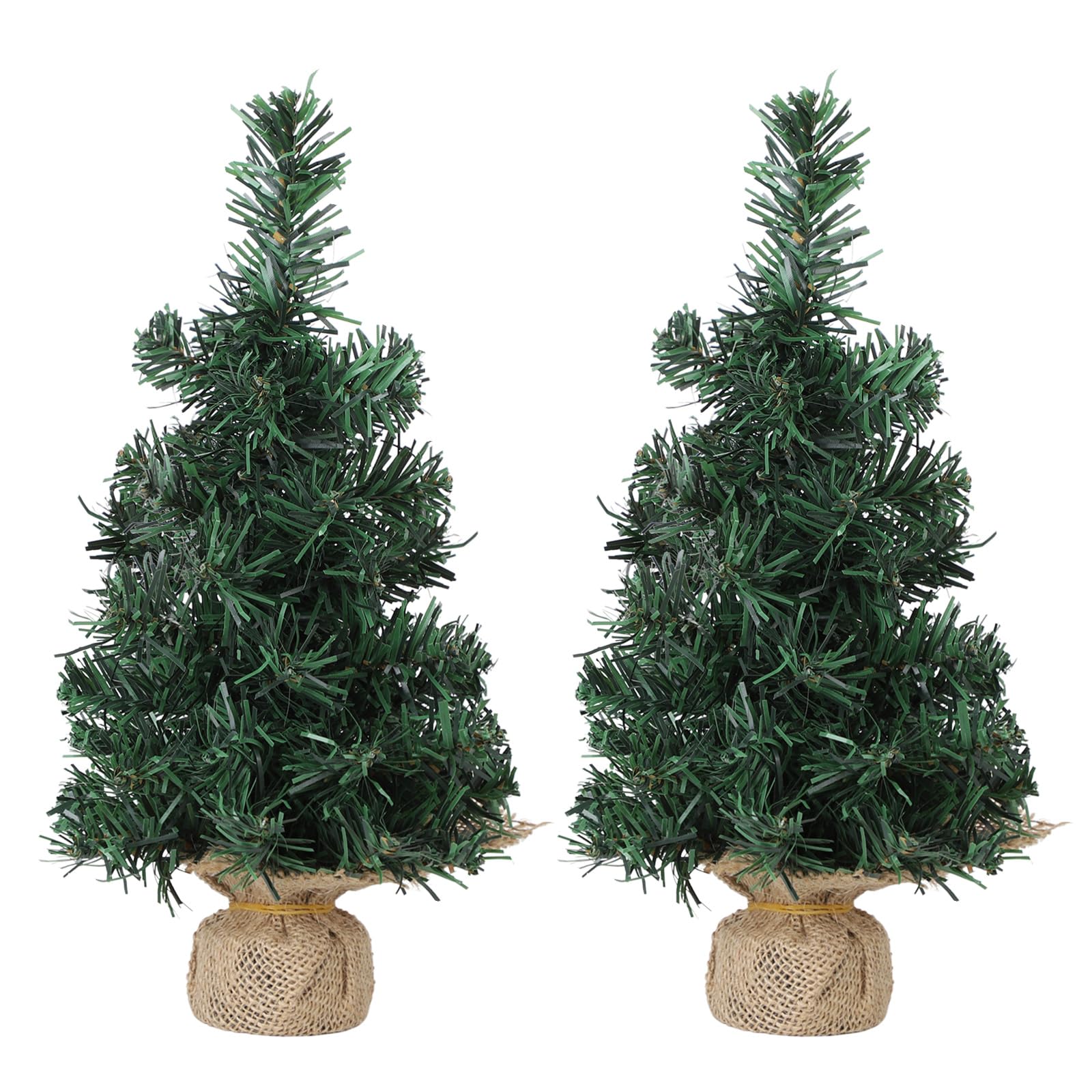 Amazon.com: belupai 3PCS Mini Tabletop Christmas Tree,10in Green Small ...