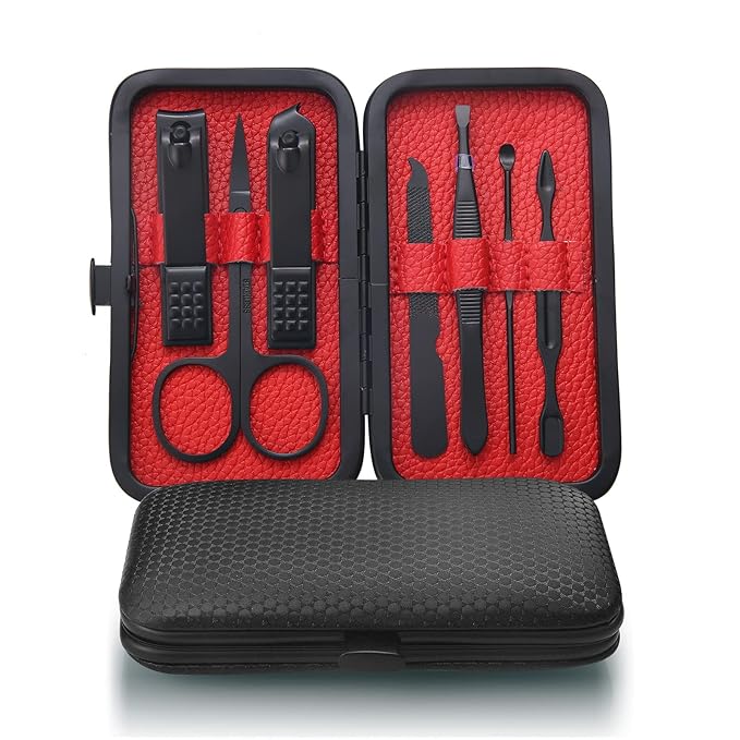 Amazon.com : Manicure Set-Stainless Steel Nail Care Set-Professional ...