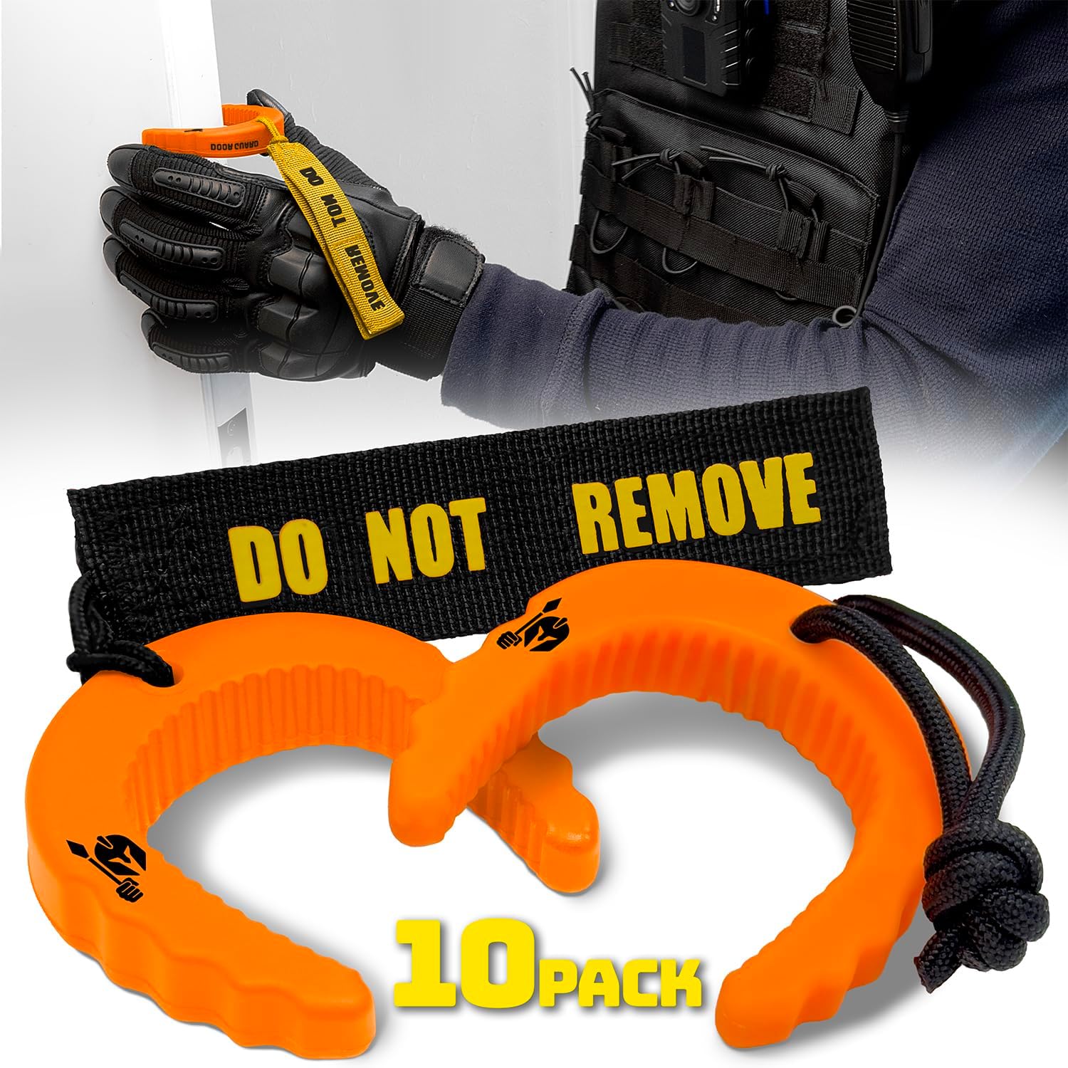 Amazon.com: Door Guard First Responder Door Stop (10 Pack) - Molle ...