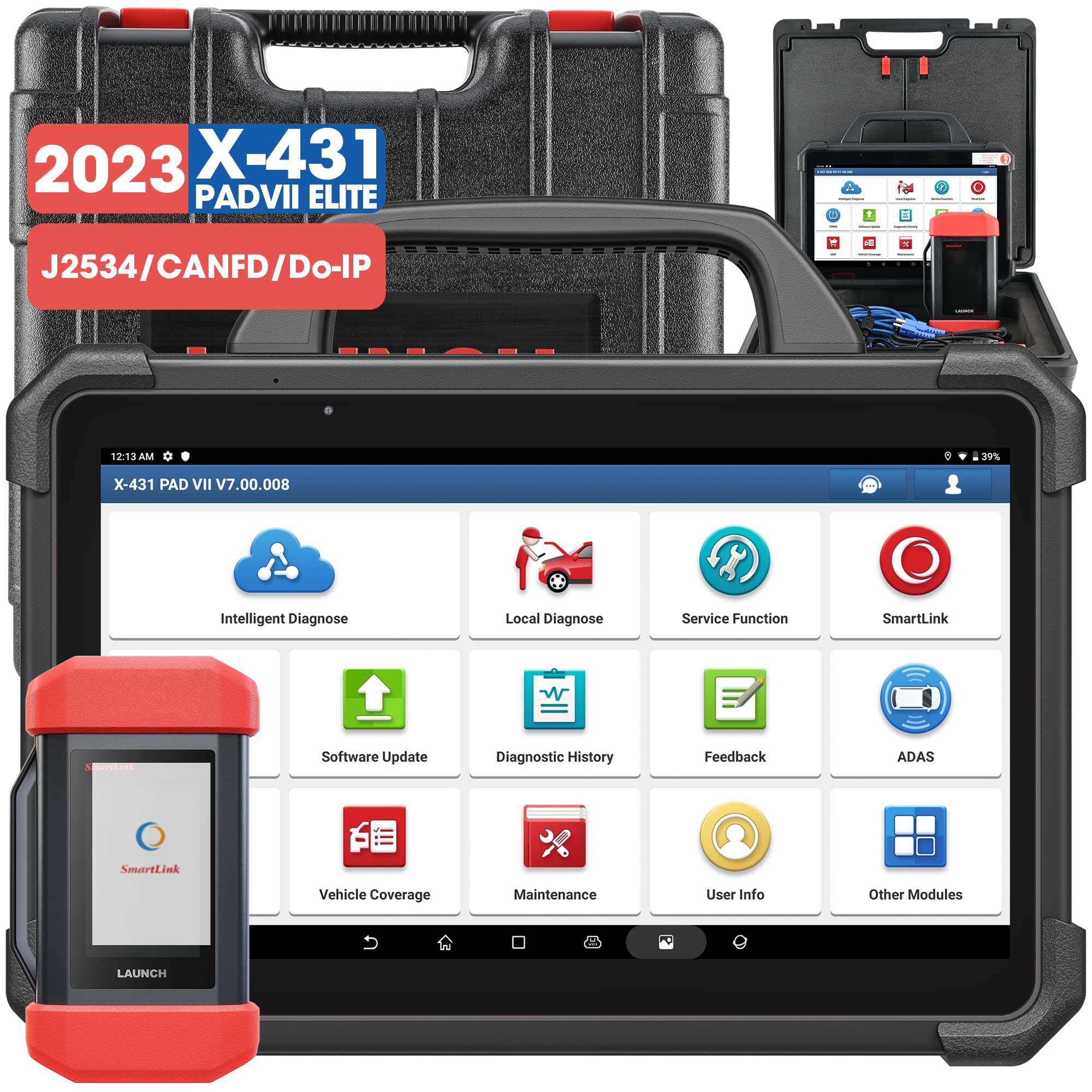 Buy LAUNCHX431 PAD VII, 2023 J2534 Reprogramming Tool, ECU Online ...