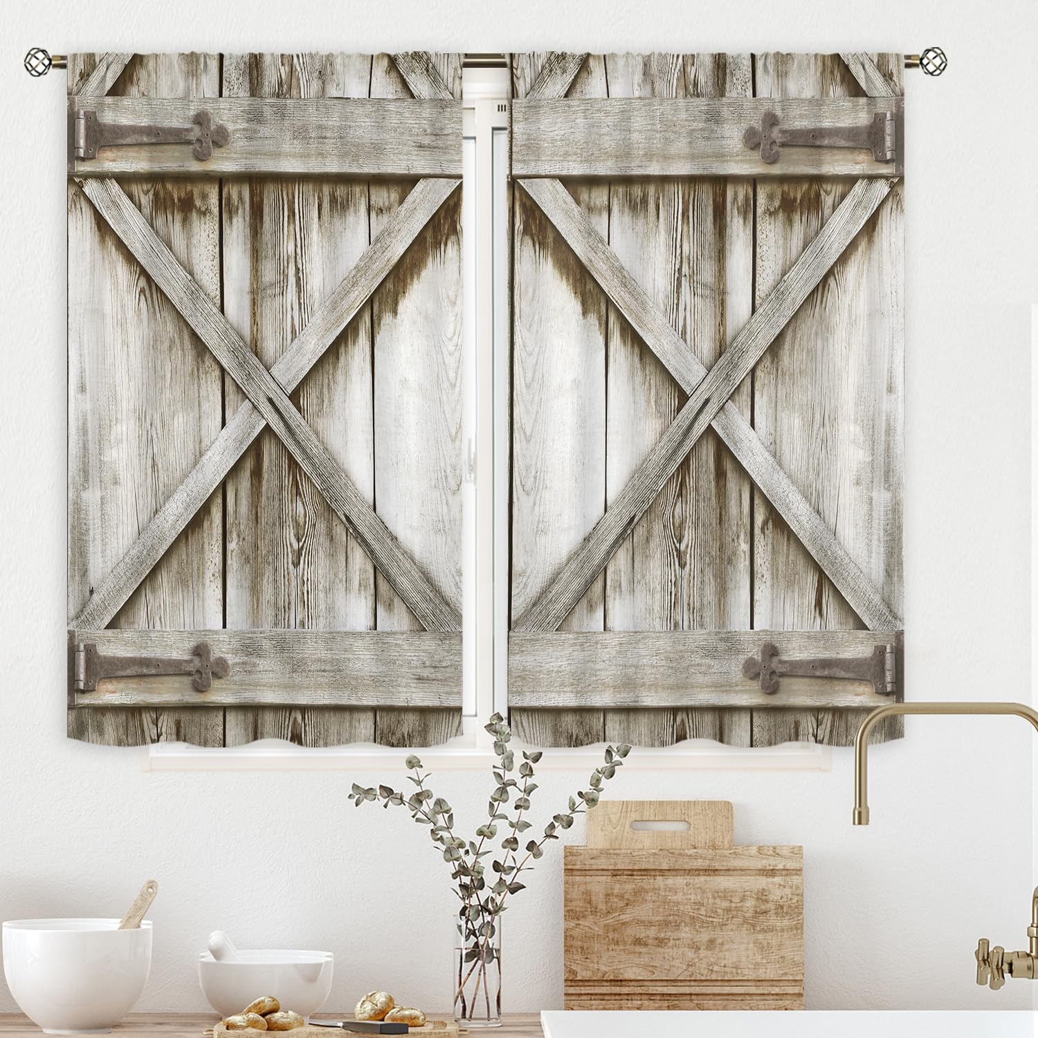 Rustic Curtain Rod