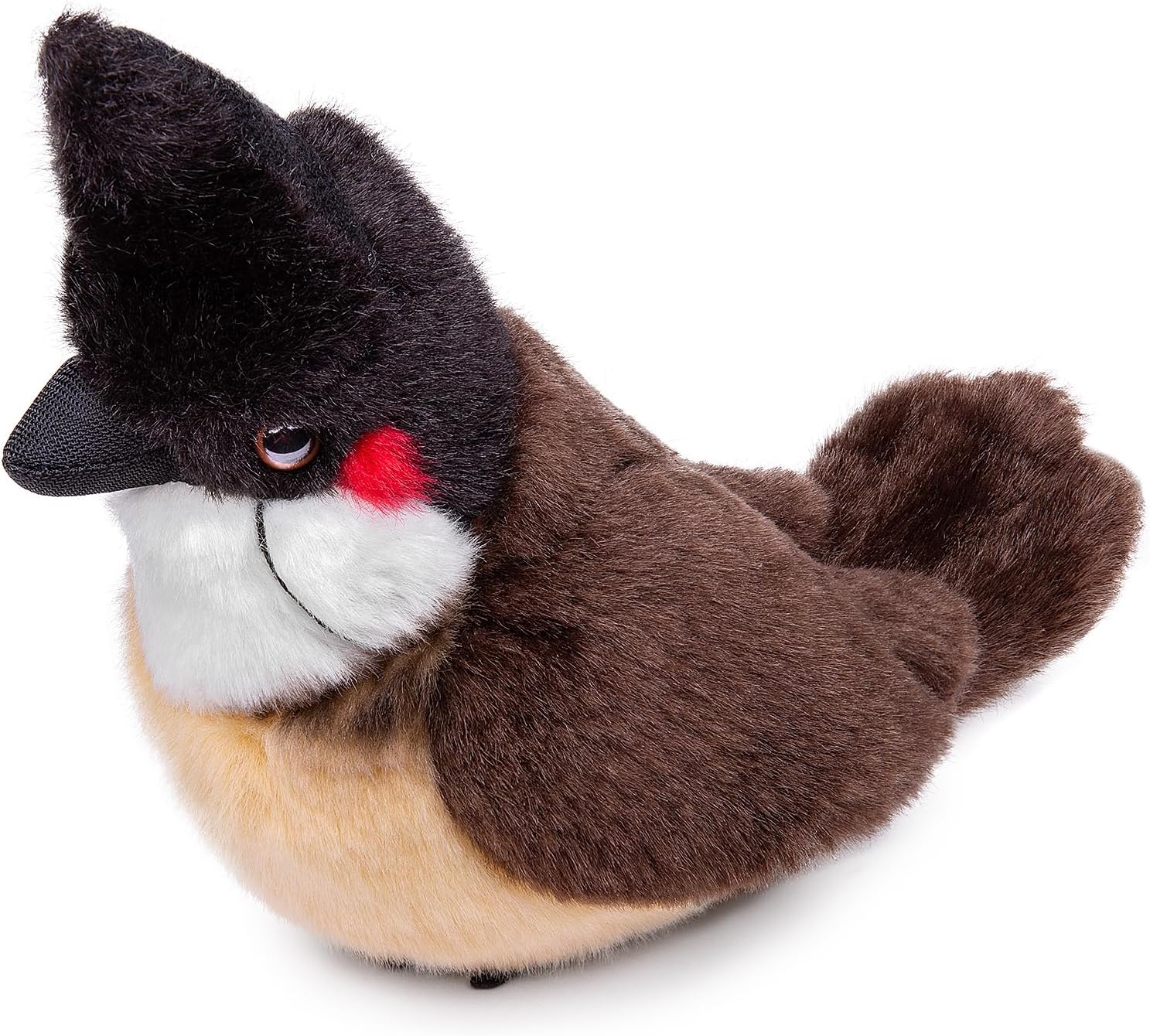 Amazon.com: ZHONGXIN MADE Simulation White Stuffed Animal Toy - 10 inch ...