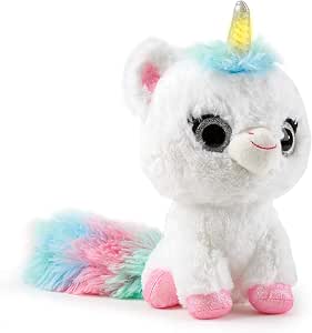 Amazon.com: WowWee Ploosh Glowcorns - Unicorn Interactive Plush with ...